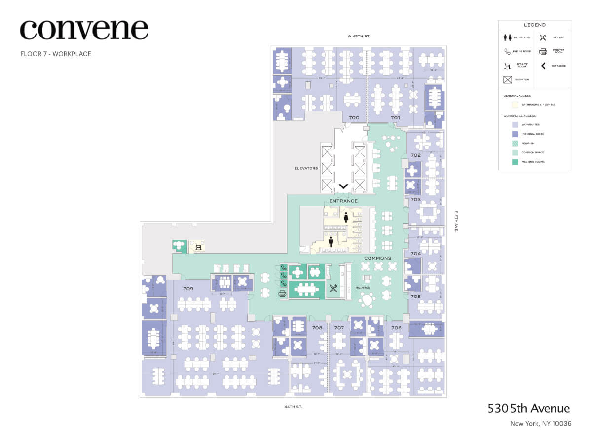 Convene At 530 Fifth Avenue | Meeting & Event, Flex Office Spaces, and ...