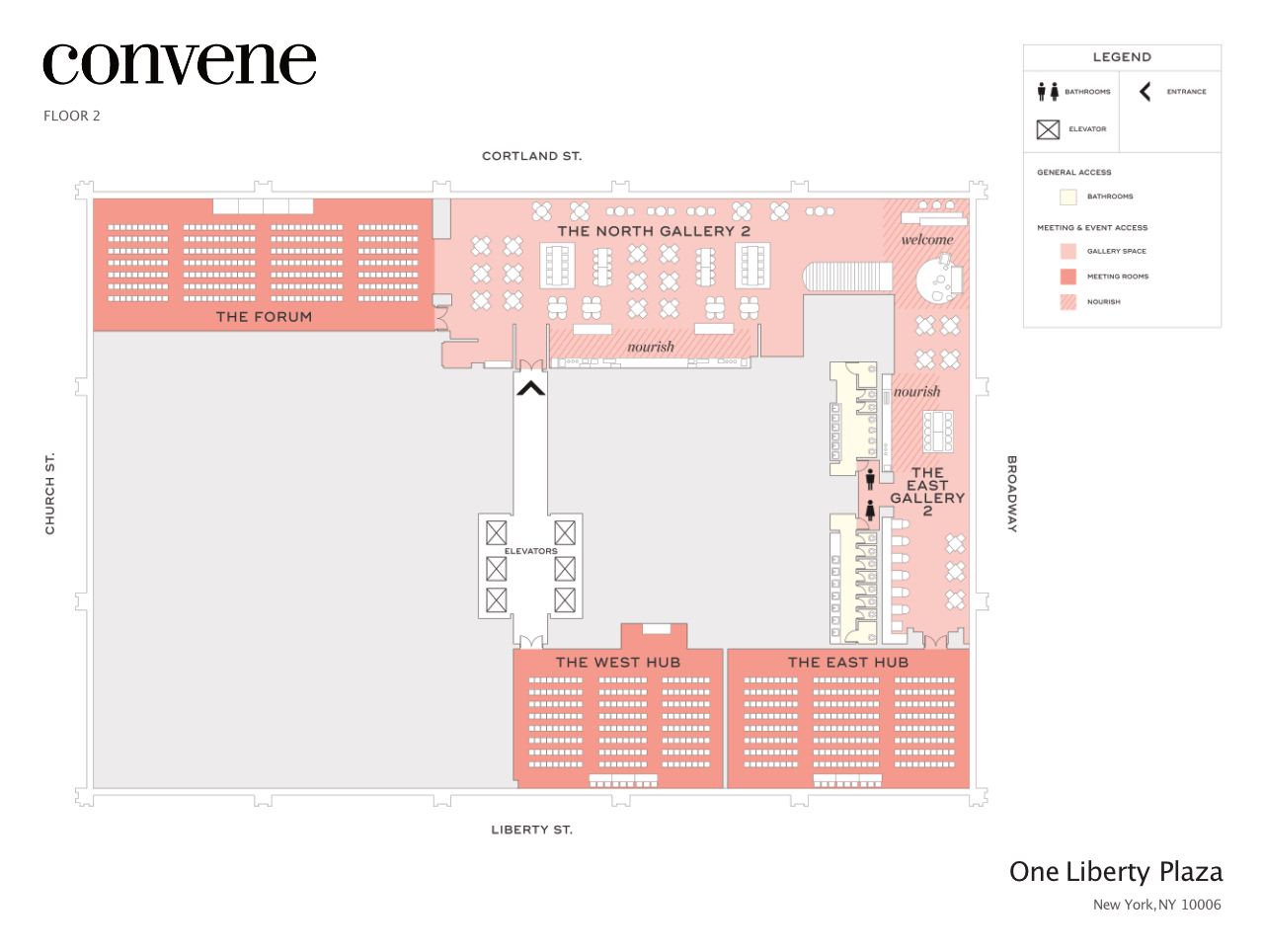 Convene One Liberty Plaza | Meeting & Event, Office Suites, & Shared ...