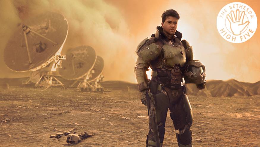 The High Five – Nathan DeLuca’s DOOM Marine Cosplay