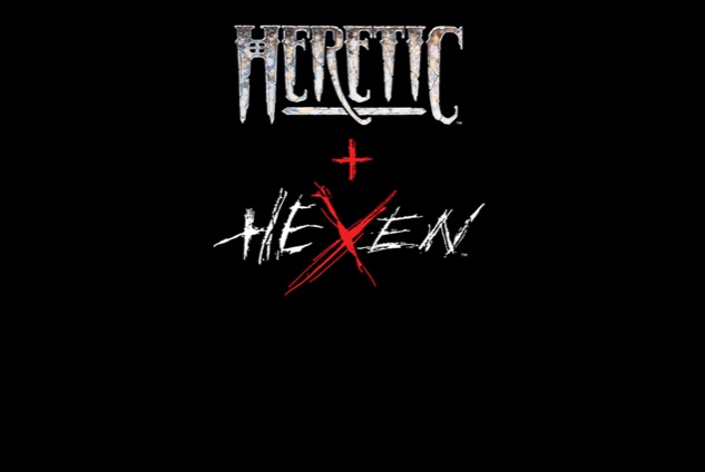 Heretic + HeXen logo