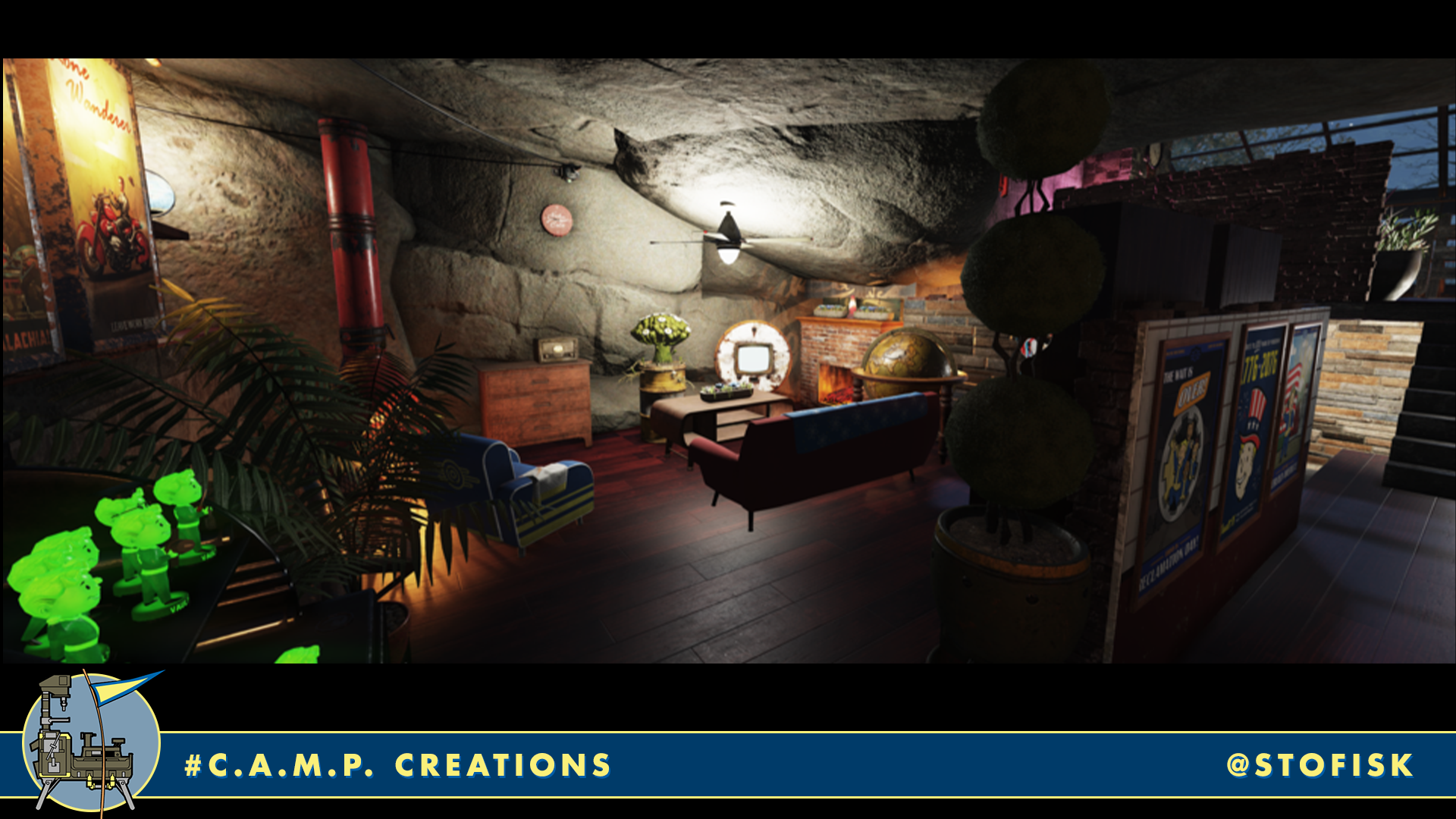 Fallout 76: C.A.M.P. Creations- Cozy : r/fo76FilthyCasuals
