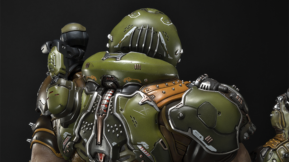 Feast your eyes on this incredible DOOM Slayer statue! | Slayers Club