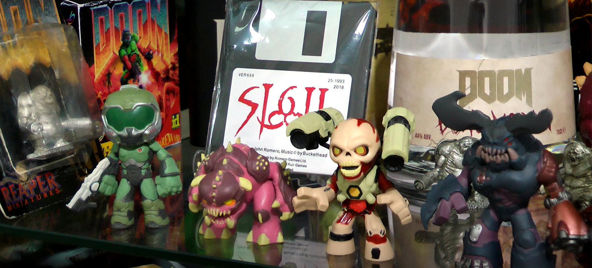 Take a tour of one of the biggest DOOM fan collections in the world!