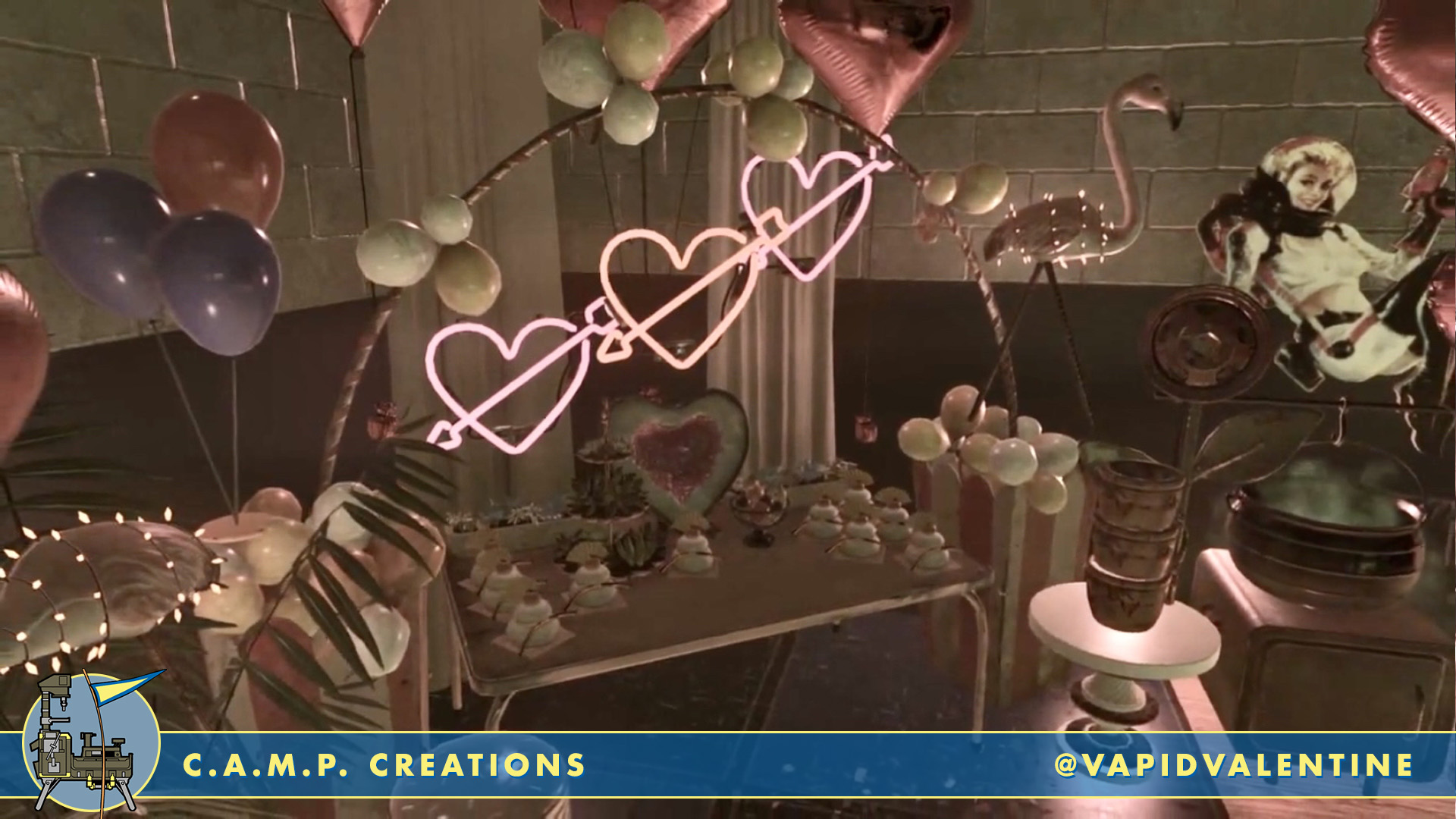 Fallout 76 : Créations de C.A.M.P. : Saint-Valentin - Actualités et ...