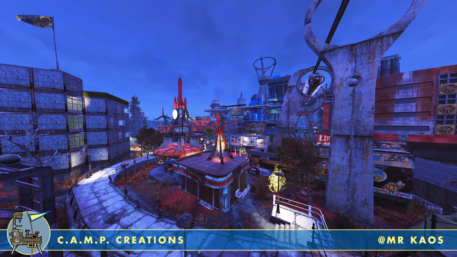 Fallout 76: C.A.M.P. Creations – Cityscape : r/fo76FilthyCasuals