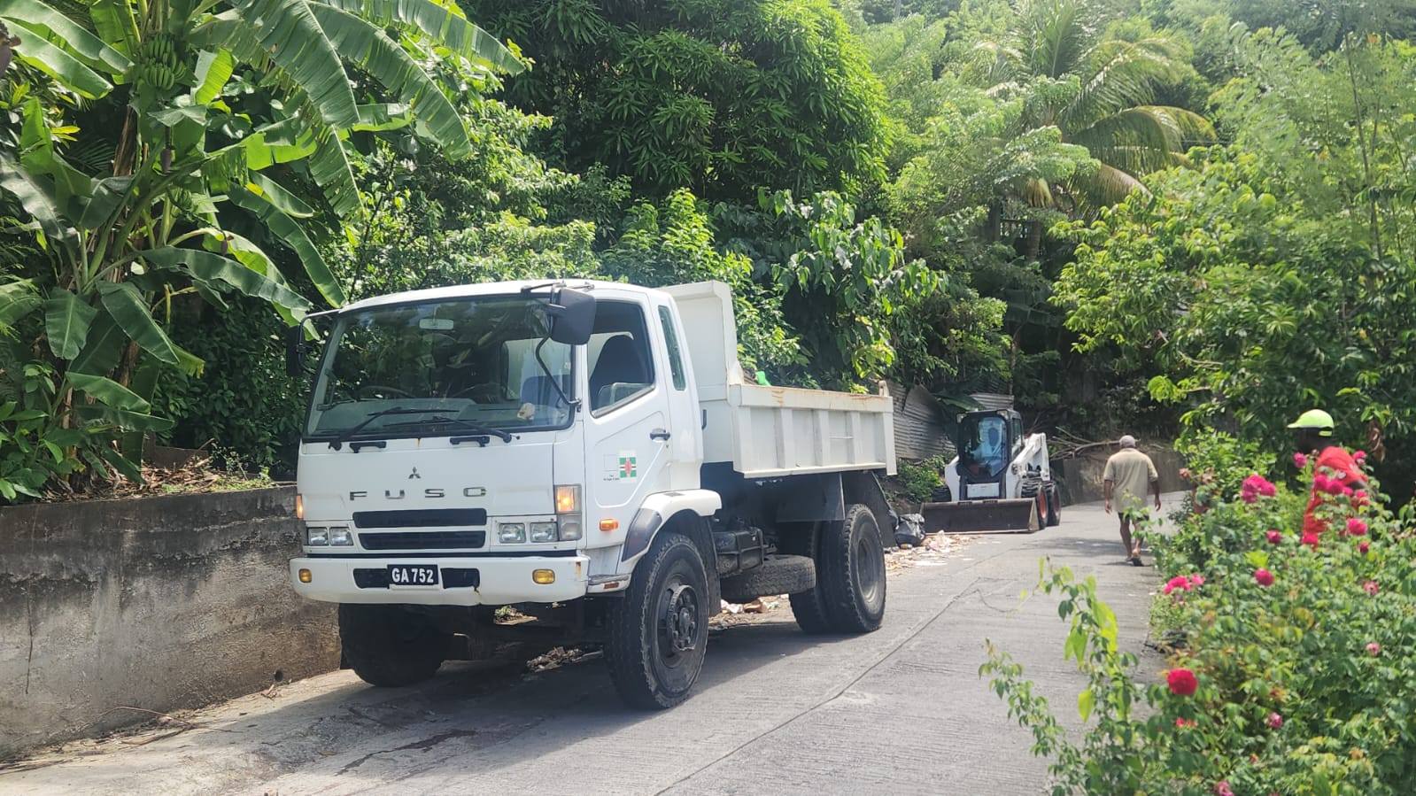Clean Up in the Fond Cole Area | Dominica Solid Waste Management ...