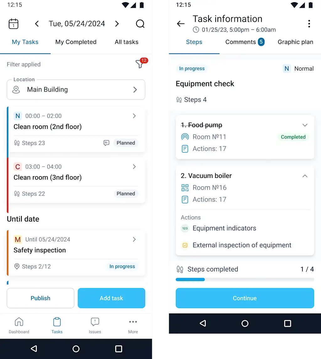 Task Execution | TARGPatrol