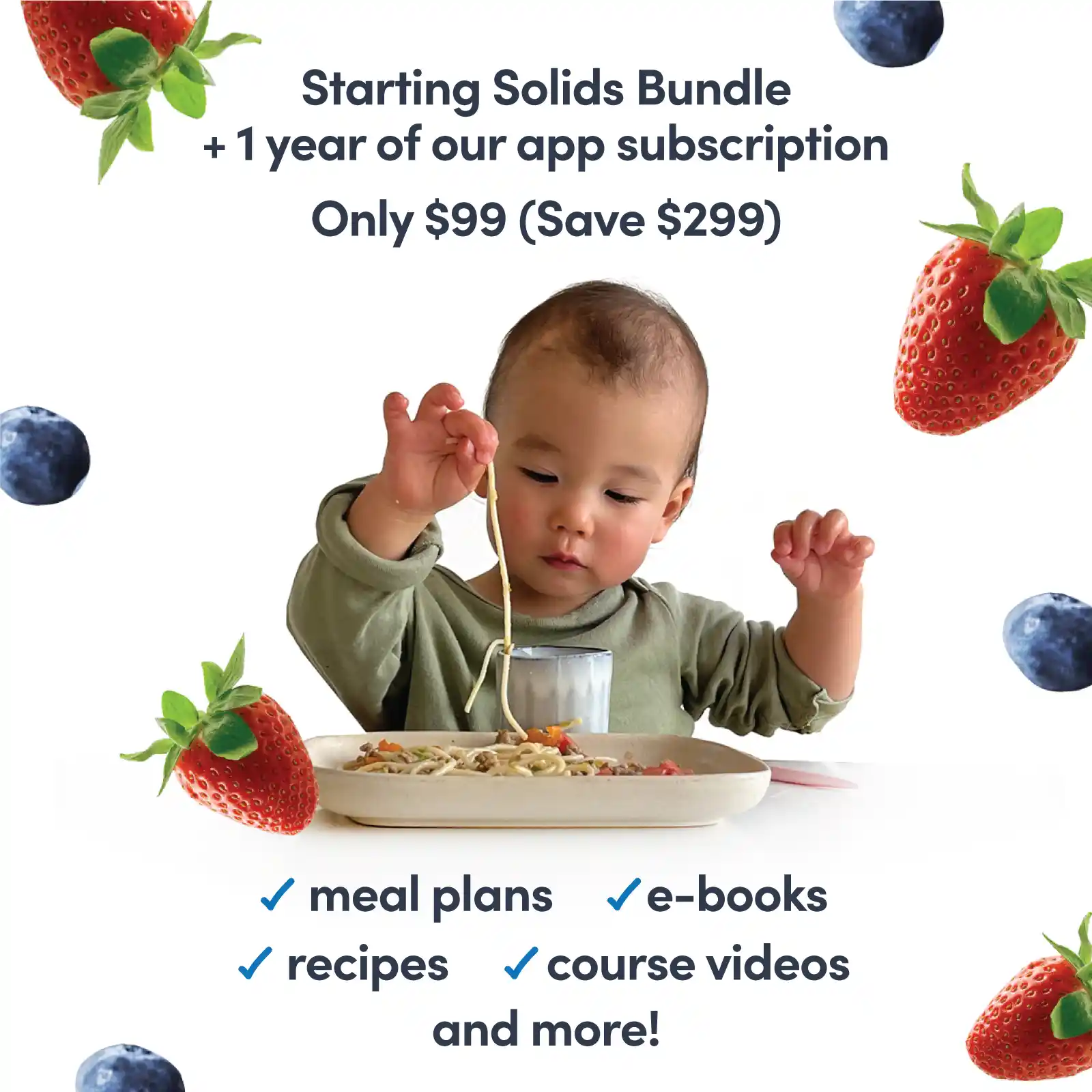 Solid Starts - How to introduce any food to babies