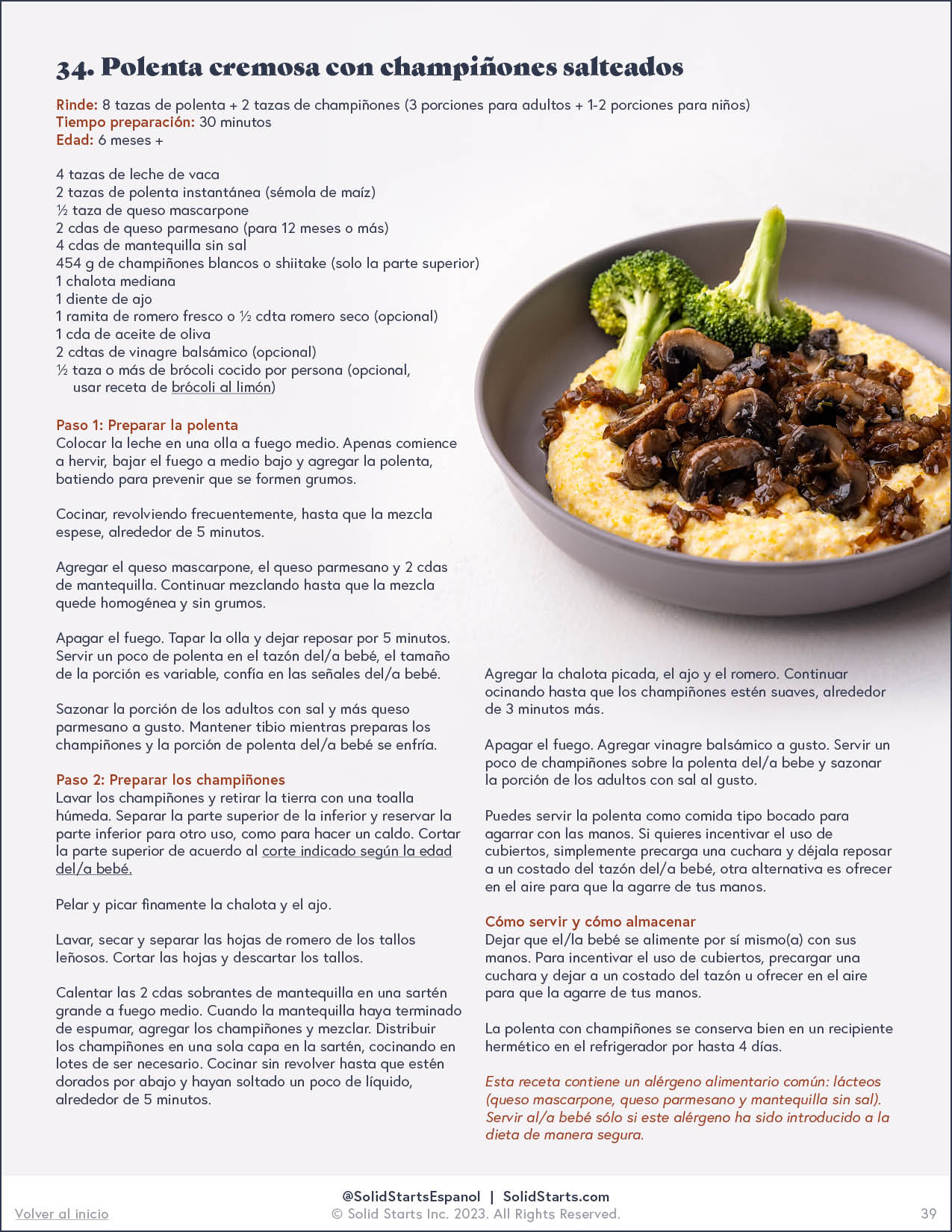 100 Menús de cenas para bebés y niños(as) pequeños(as) - Solid Starts