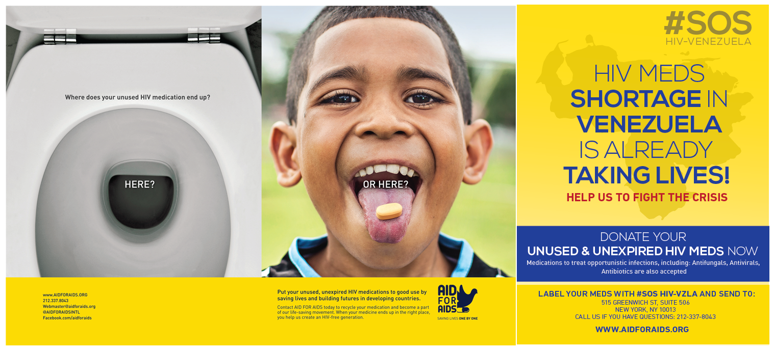 Nelson Vergel Asks for Your Help to Save HIV+ Venezuelans' Lives