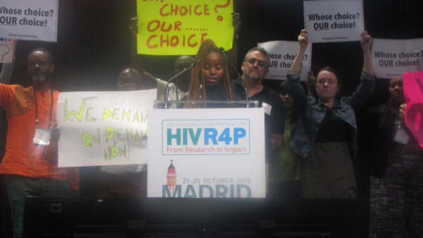 HIV Activists Take to the Stage at 'Research 4 Prevention' Opening to ...
