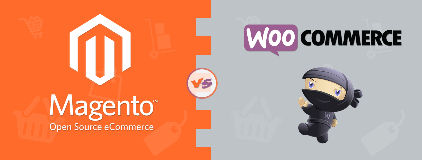 eCommerce Platform Magento vs Woocommerce - acidgreen
