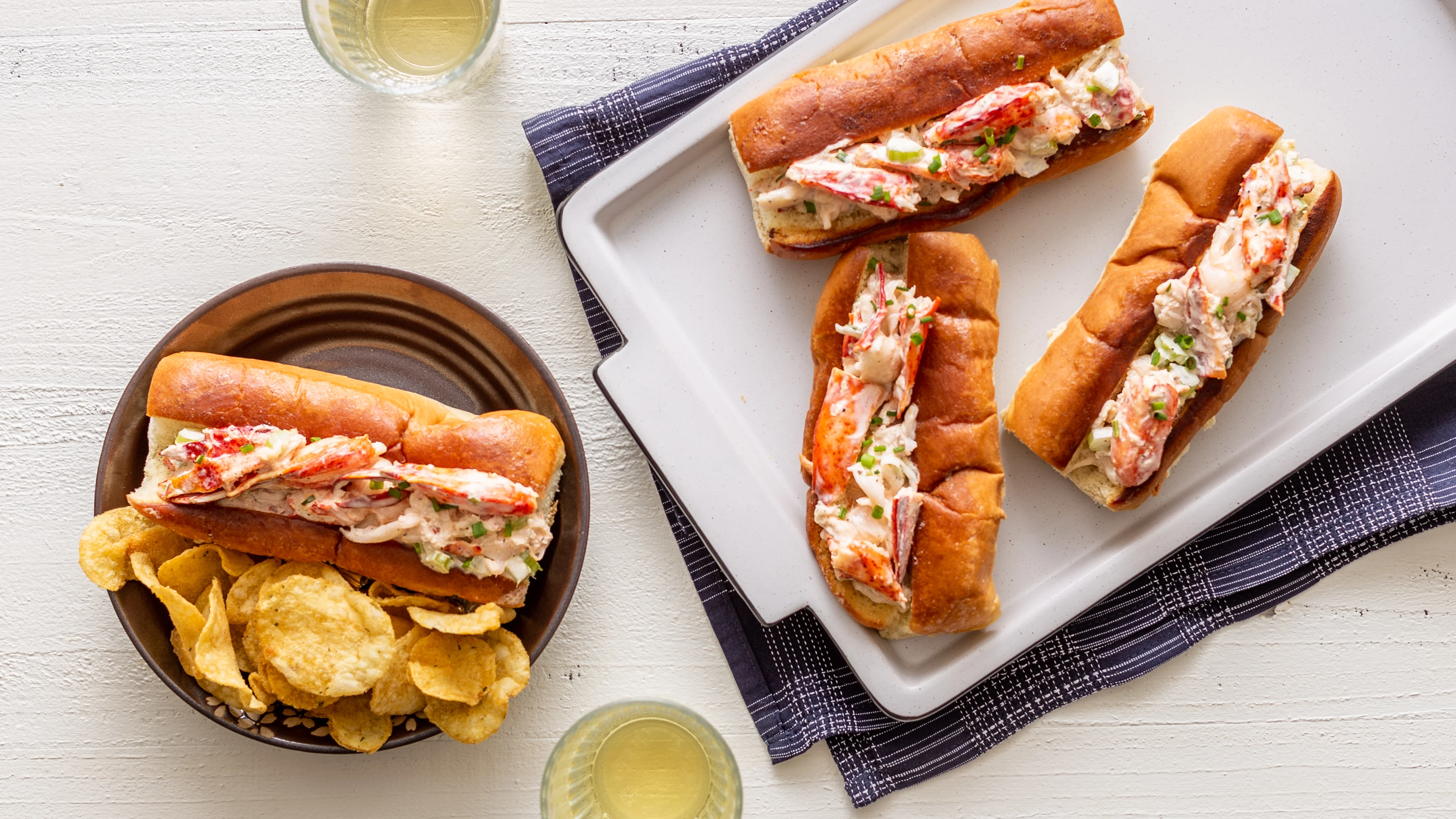 Split-Top Bun Lobster Rolls | Holy Recipe