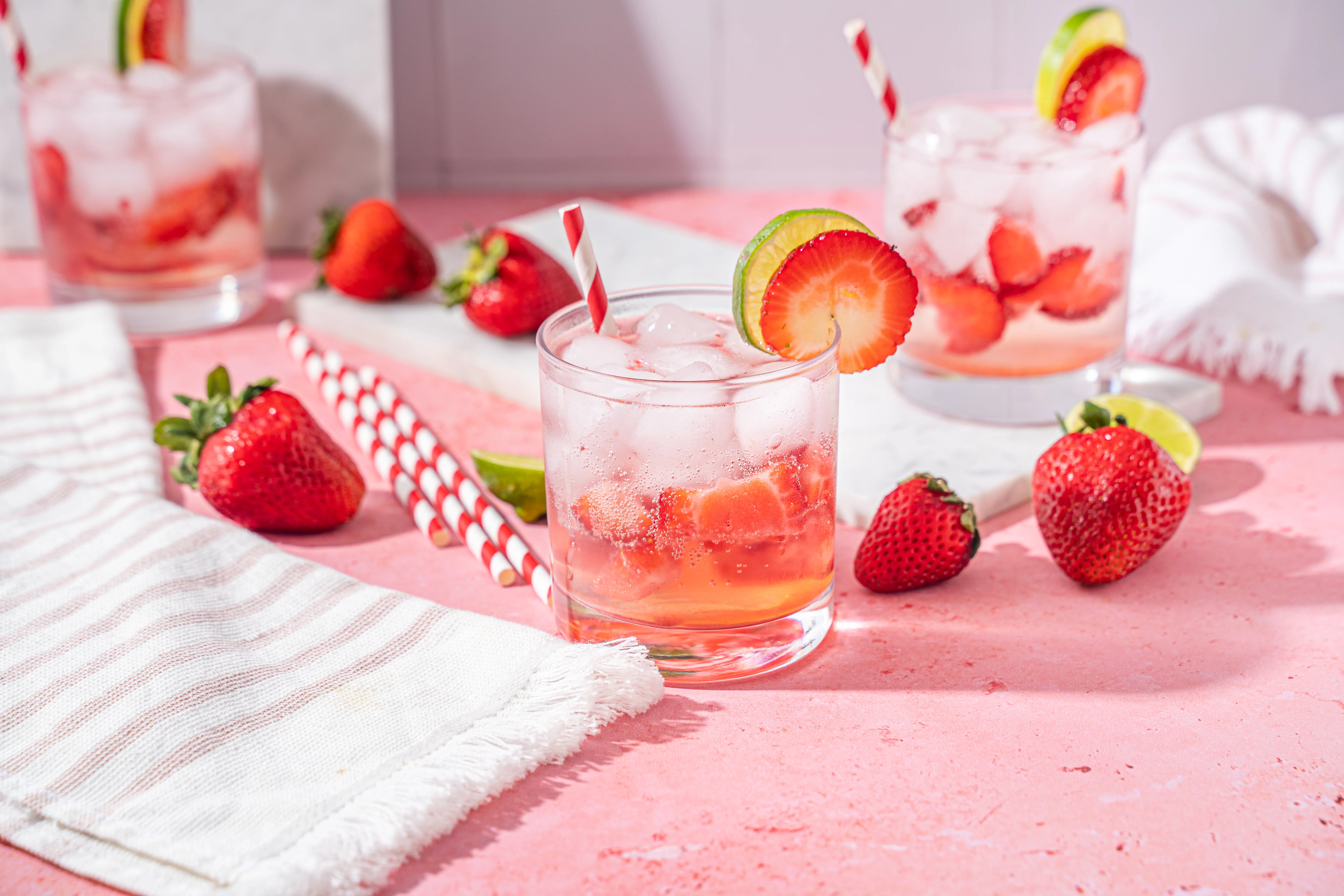 Boozy Strawberry Soda | Command Cooking