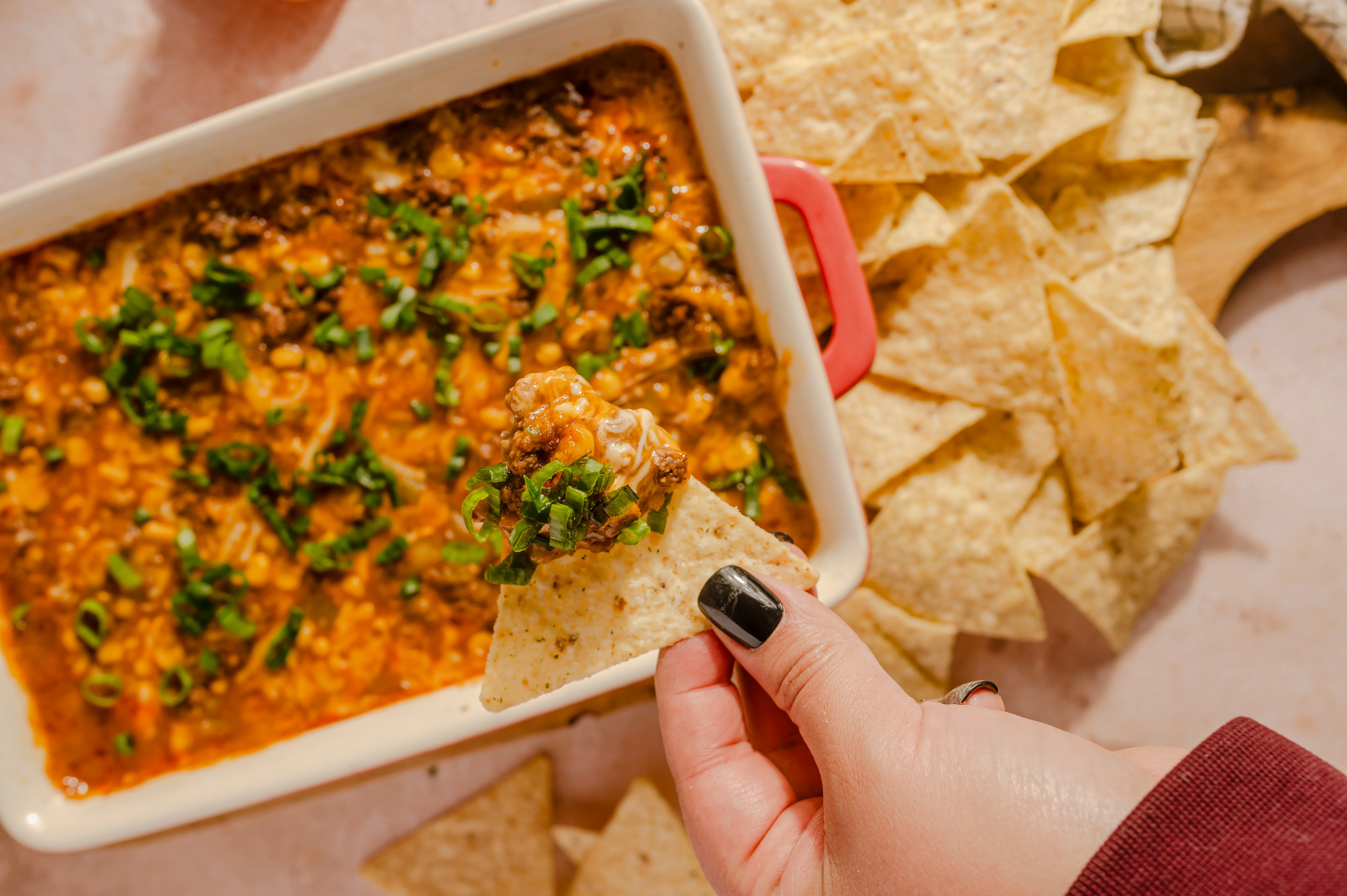 Beefy Enchilada Dip | Command Cooking