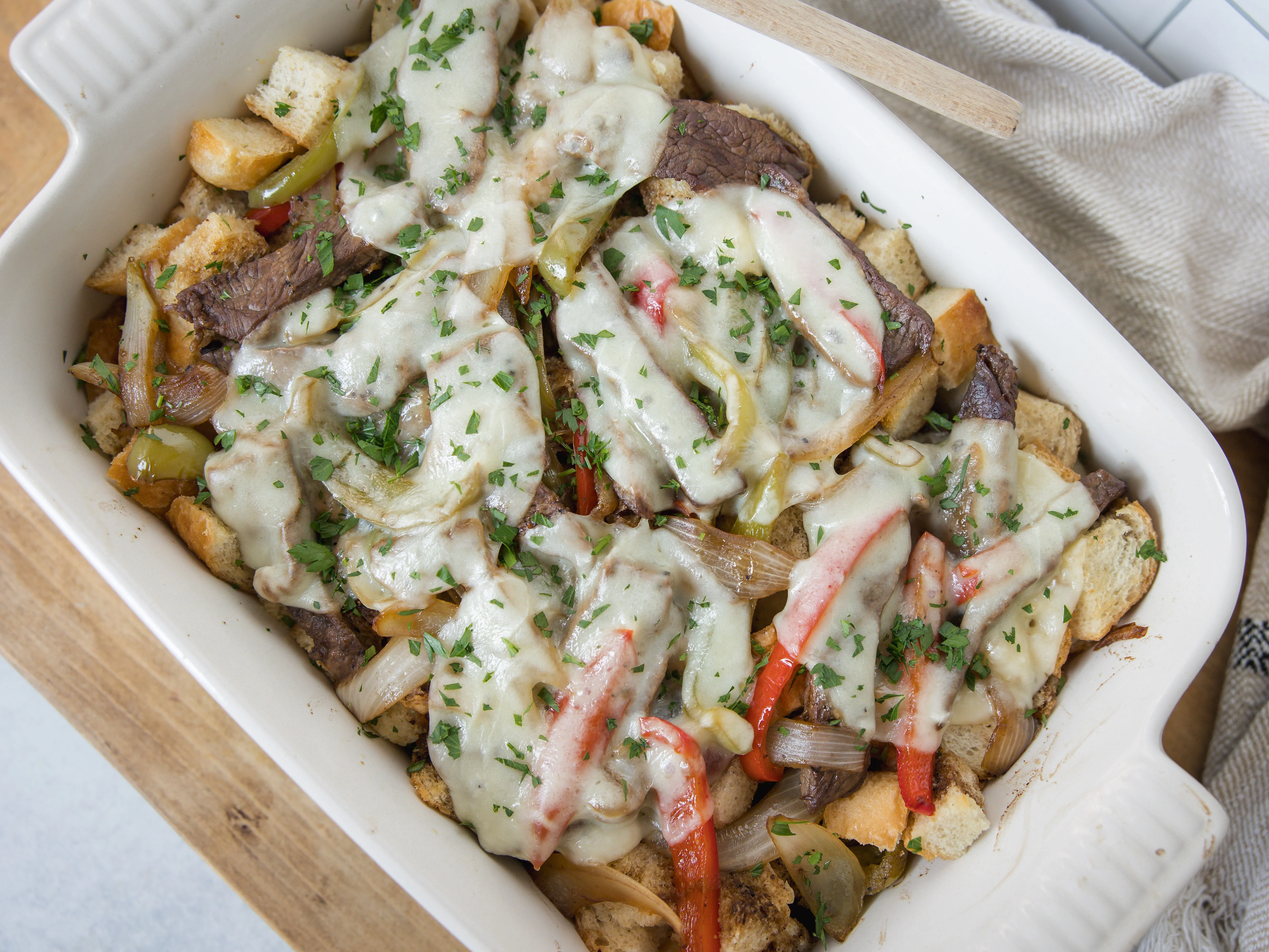 Cheesy Steak Bake | Holy Recipe