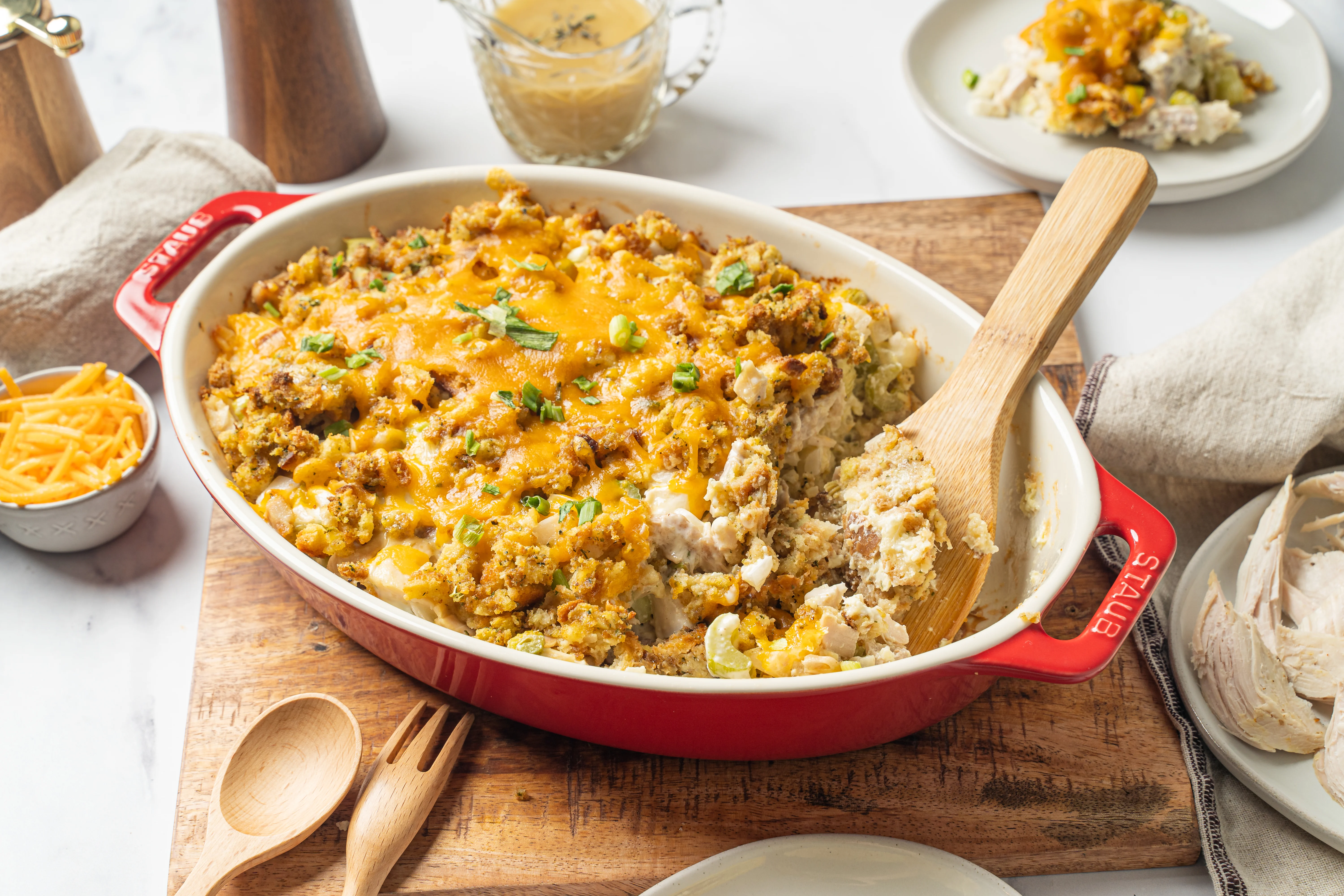 Turkey & Dressing Casserole | Cooking Professionally