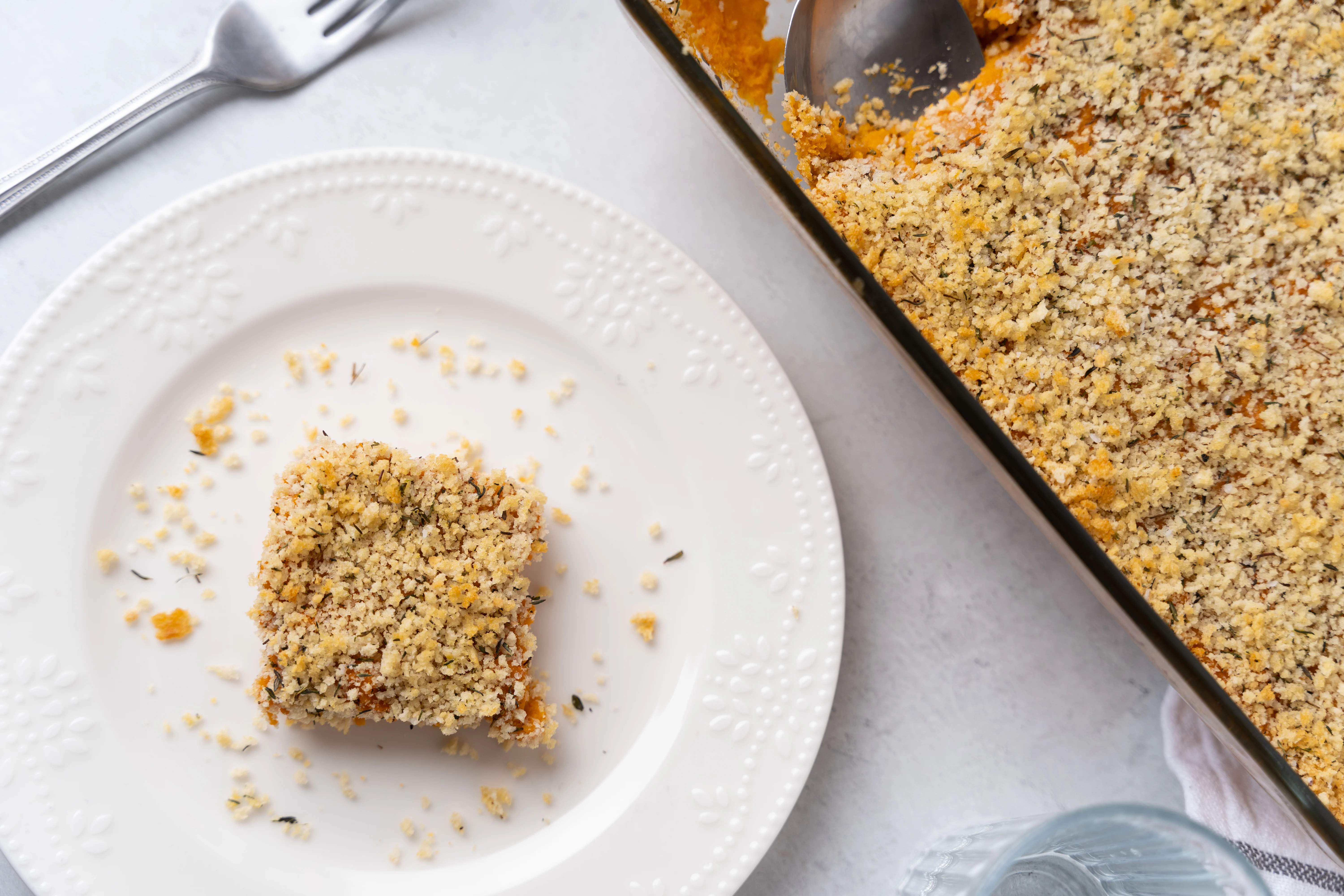 Lighter Sweet Potato Casserole | Command Cooking