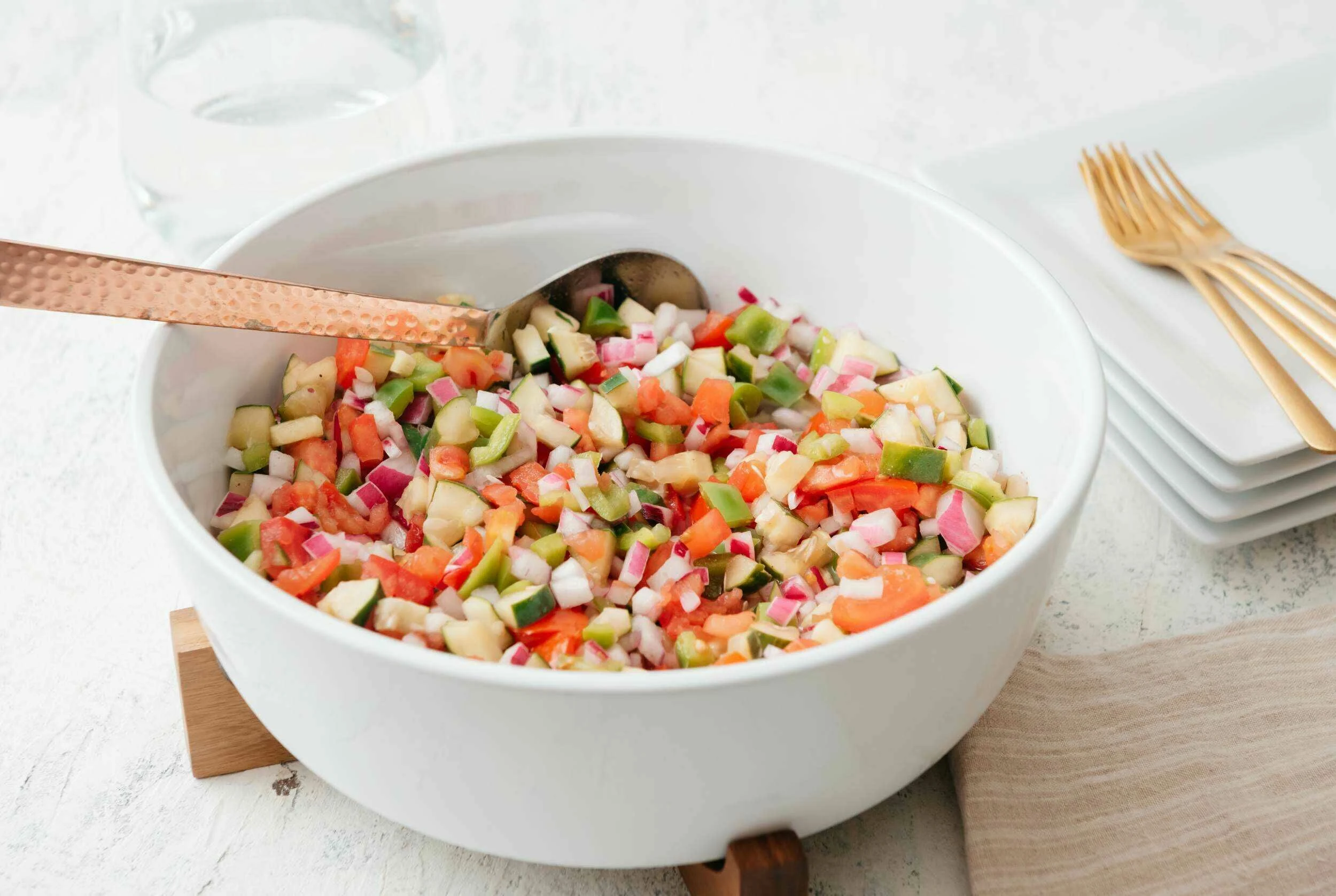 Chopped Garden Salad | Holy Recipe