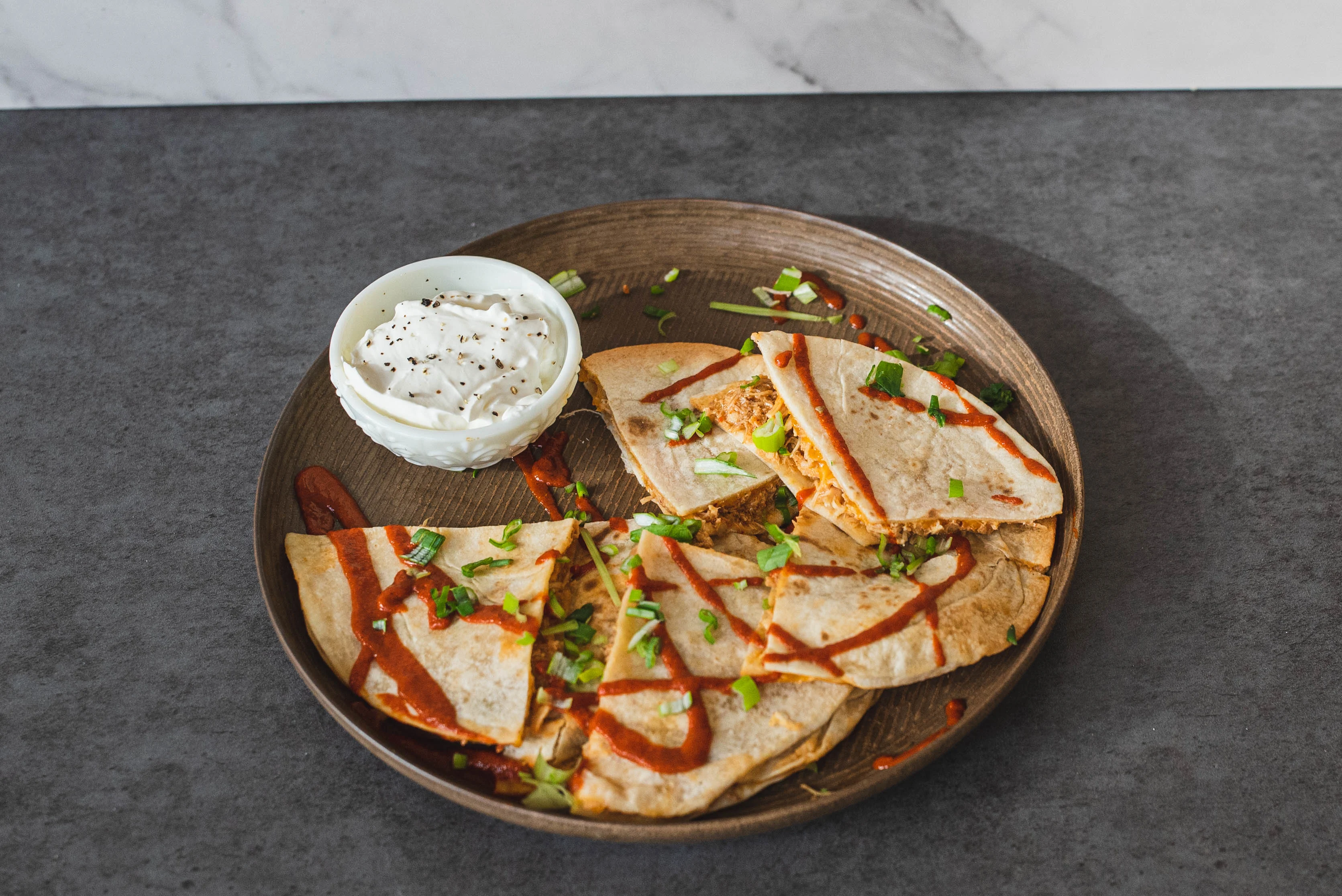 BBQ Chicken Quesadillas | Command Cooking
