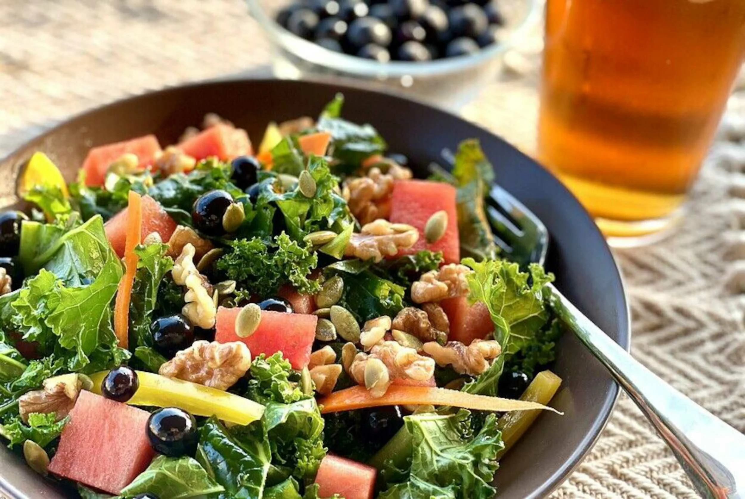 Summer Superfood Kale Salad | Command Cooking