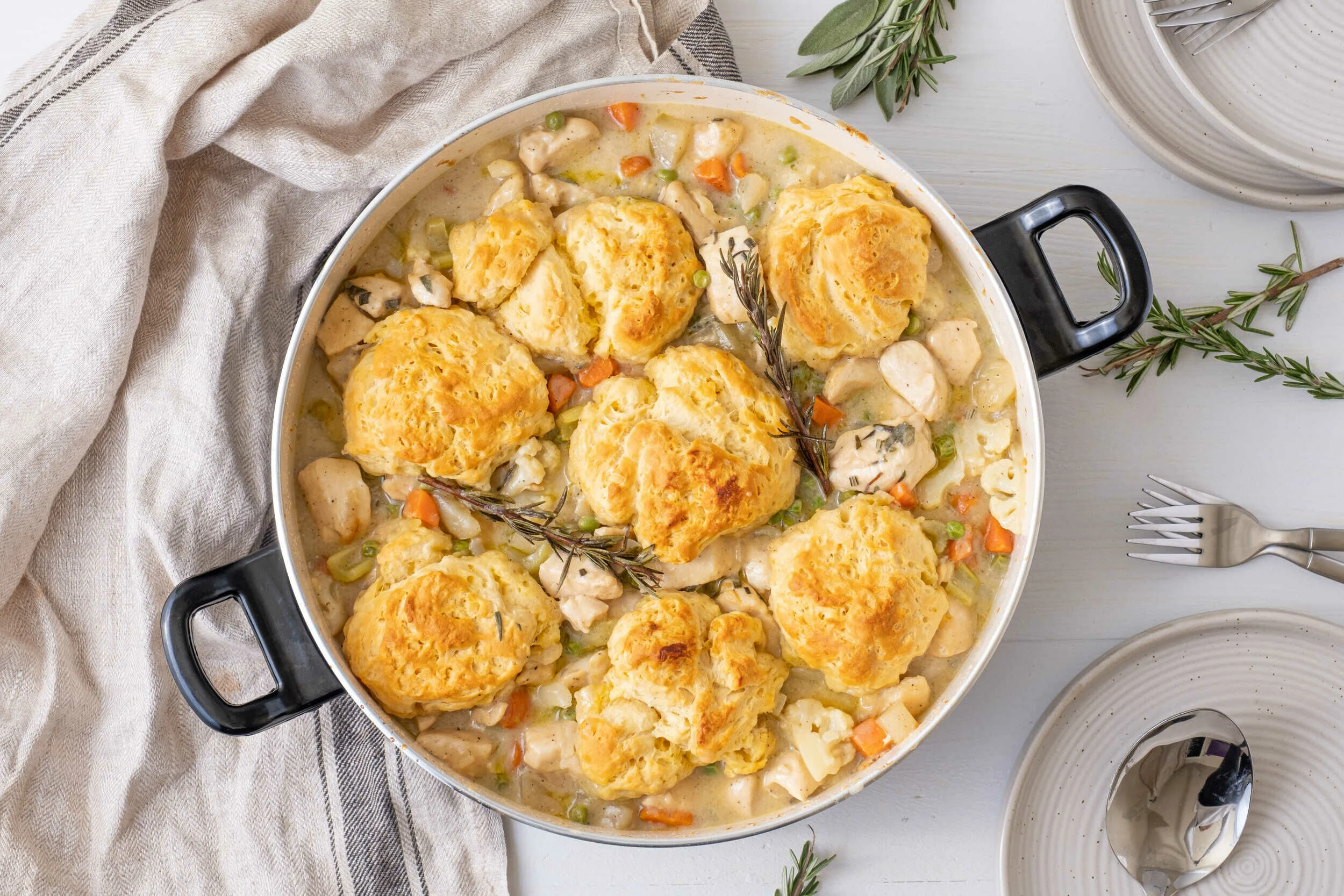 Eleanor's Fancy Chicken Pot Pie | Command Cooking