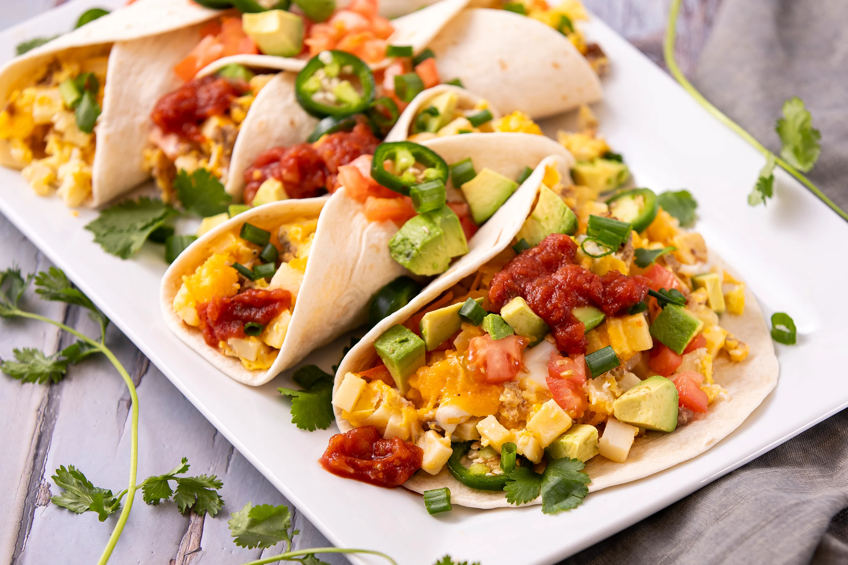 All-Star Breakfast Tacos | Heartland Cooking