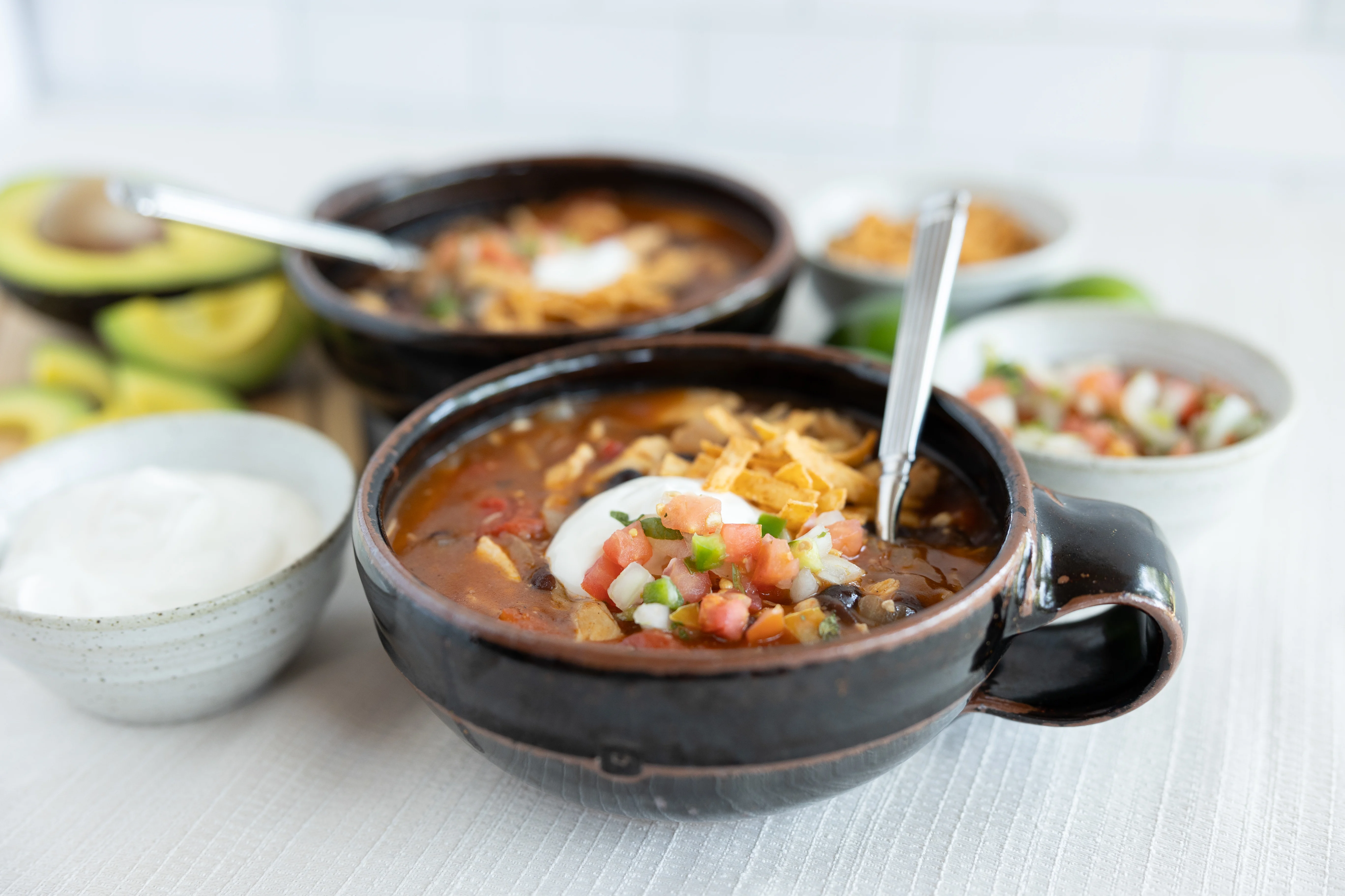 Easy Chicken Enchilada Soup | Big Recipe