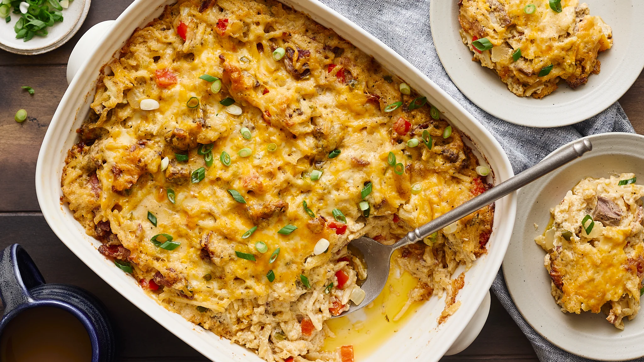 Cheesy Steak Breakfast Hash | Heartland Cooking