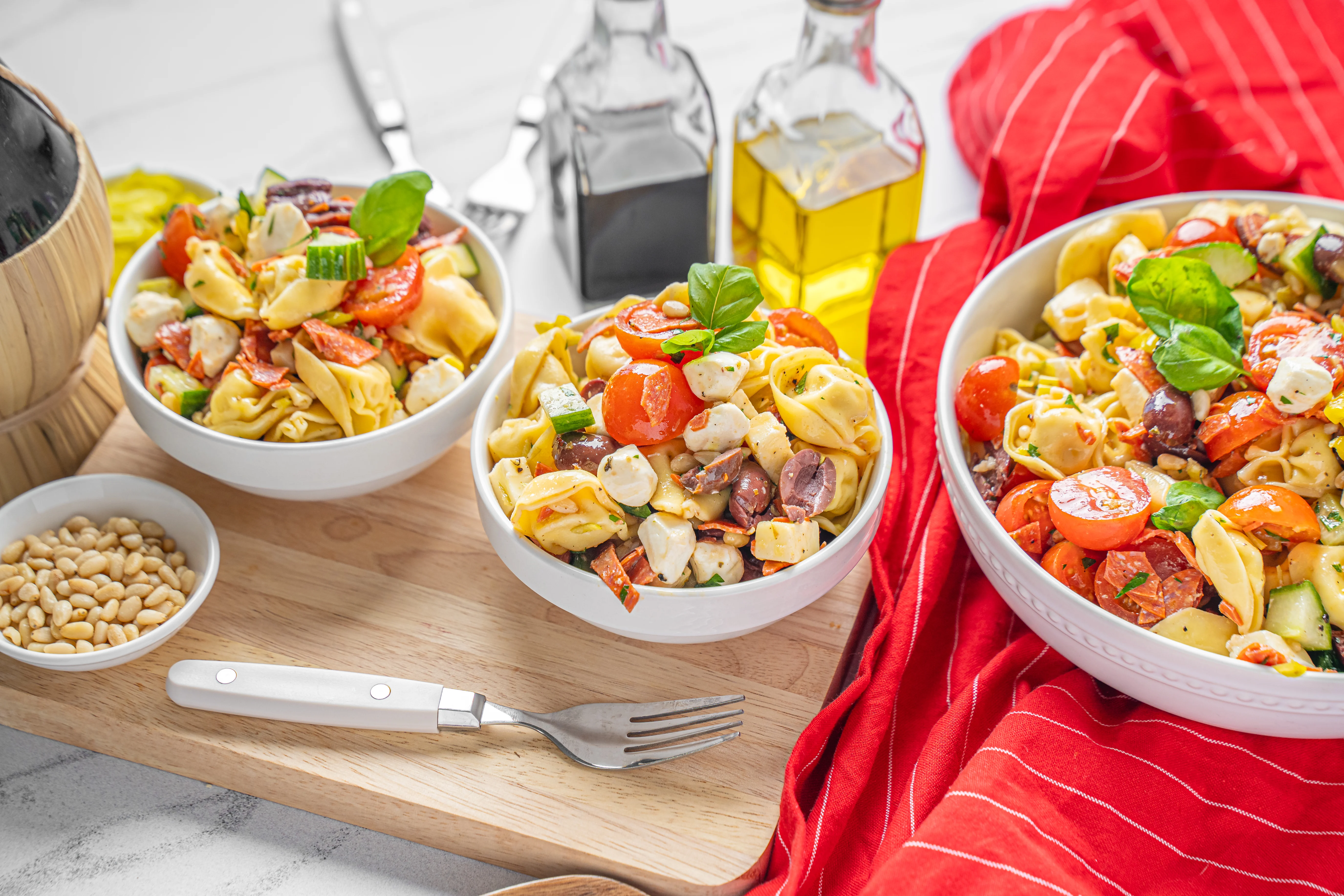 Italian Christmas Pasta Salad | Command Cooking