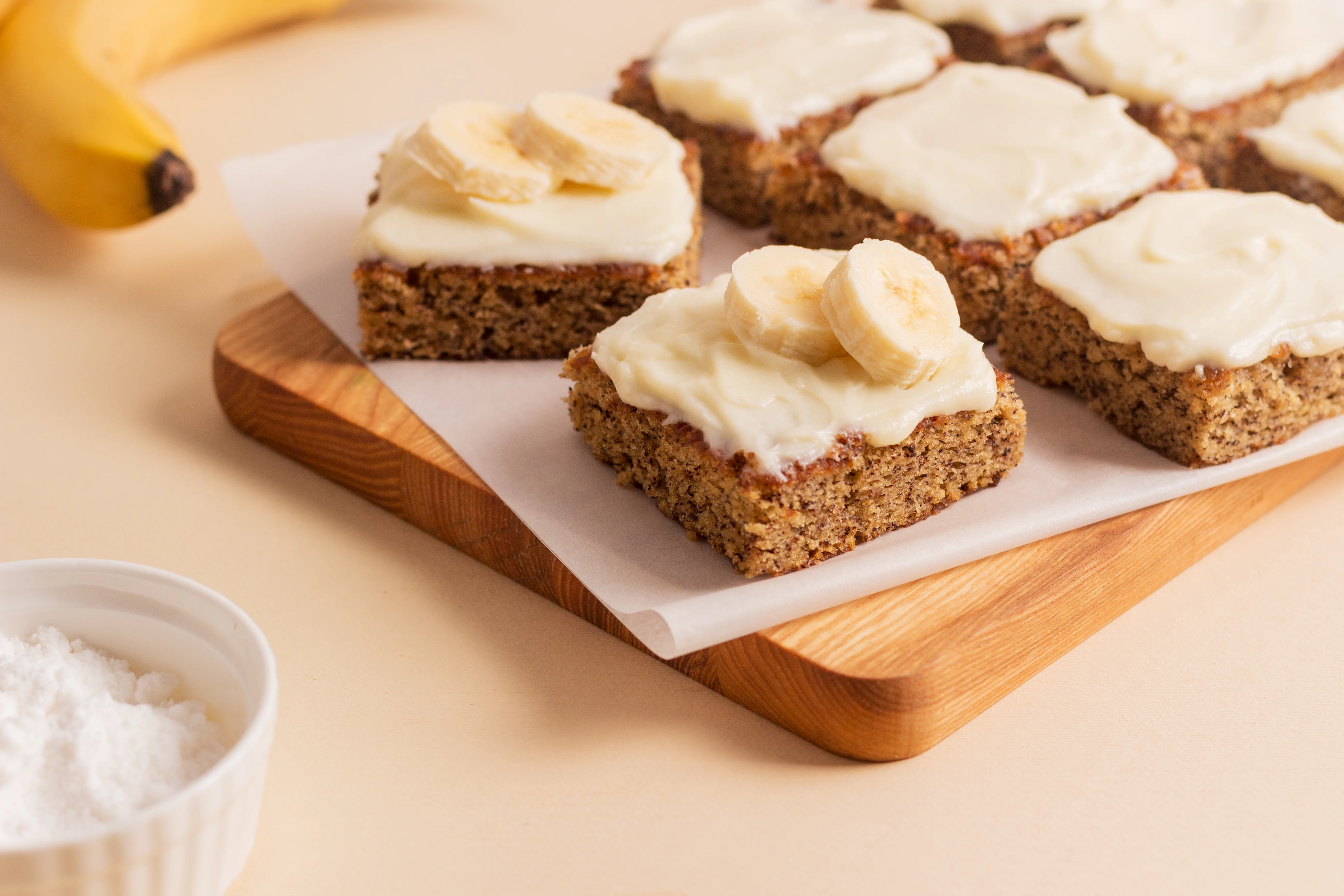 Banana Bread Bars | Holy Recipe