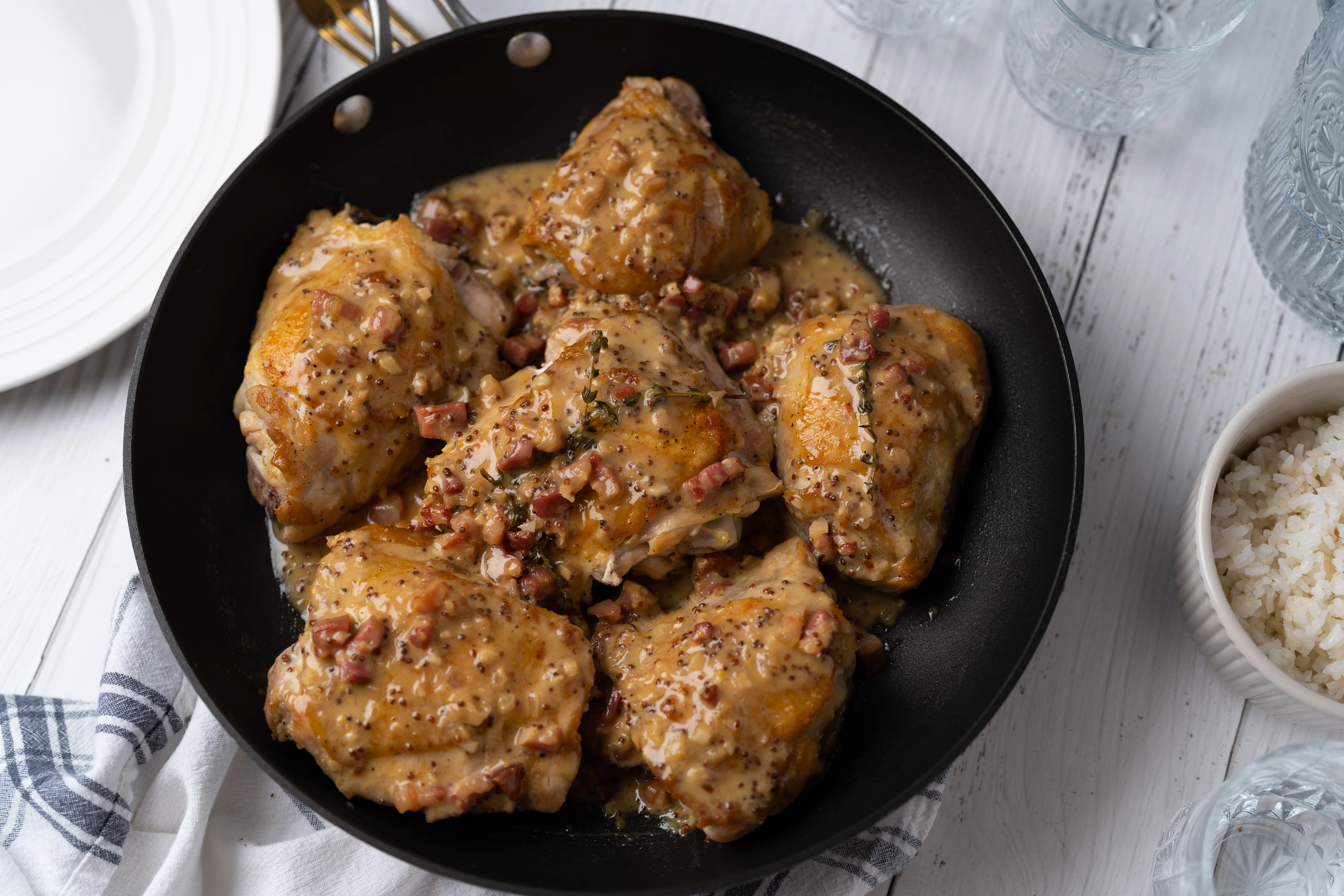 Dijon Cream Chicken | Command Cooking