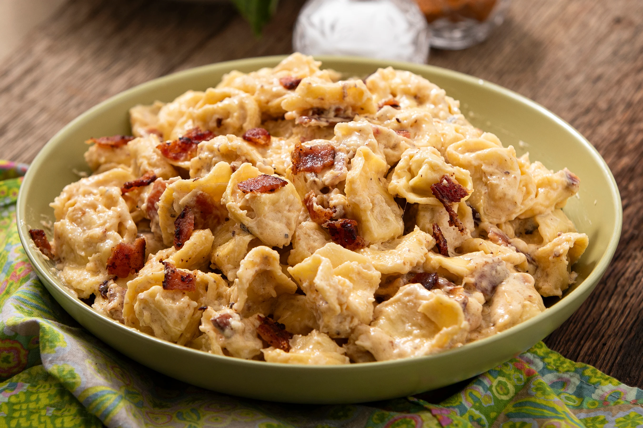 Better Bacon Tortellini | Big Recipe