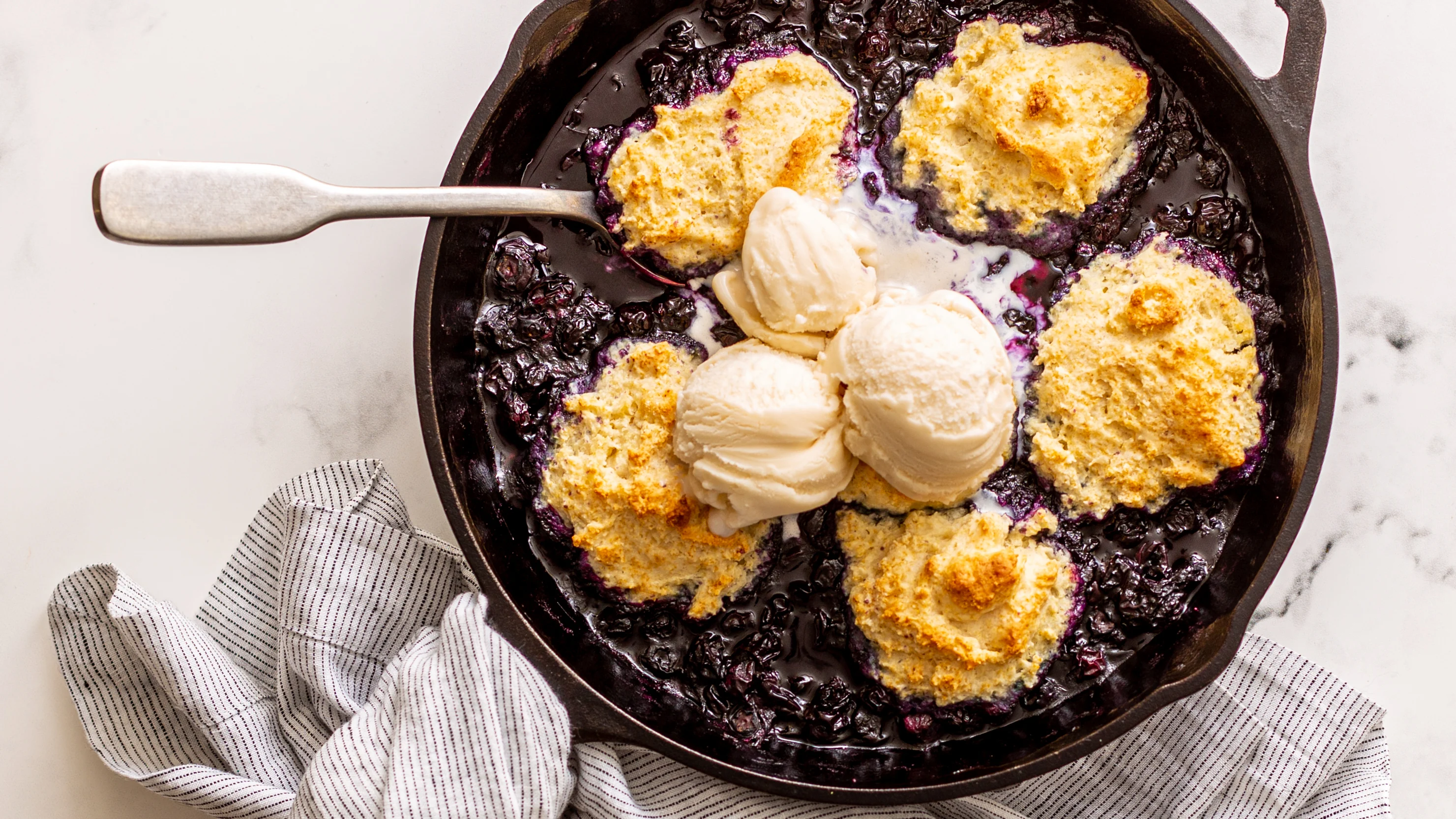 Blue-Ribbon Blueberry Skillet | Holy Recipe