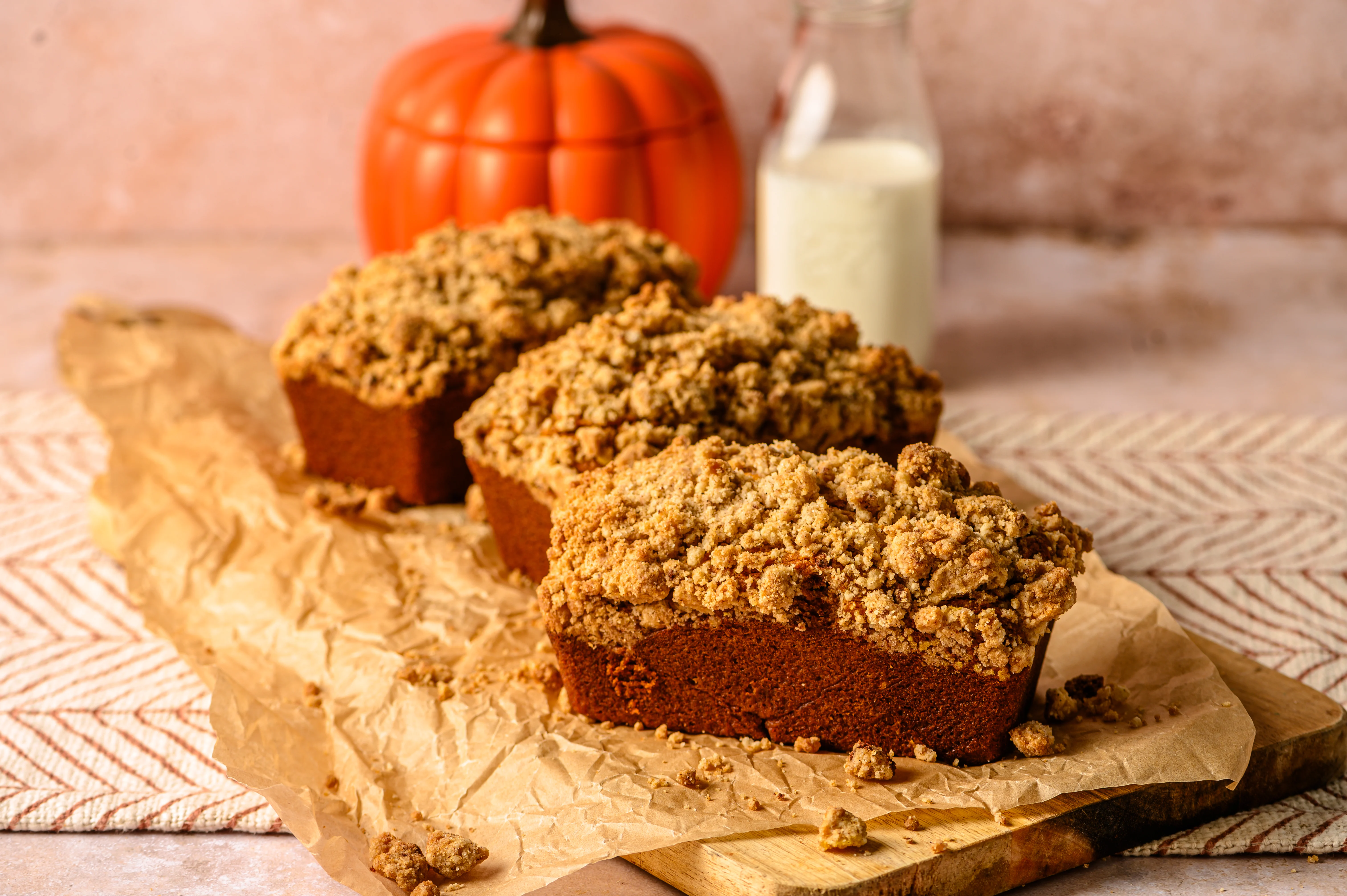 Pumpkin Crumble Bread | Heartland Cooking