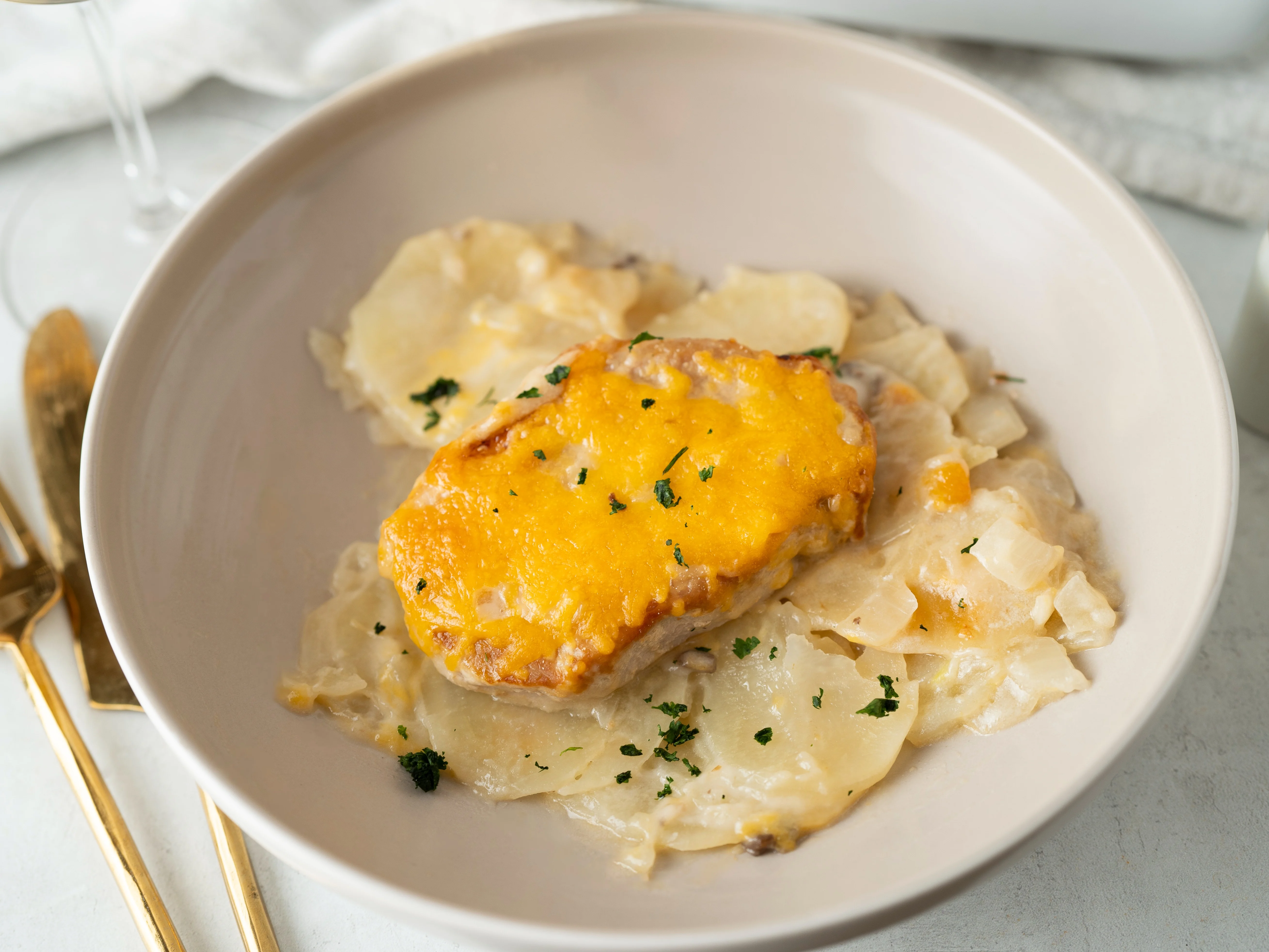 Chop N' Spud Bake | Mama's Cooking