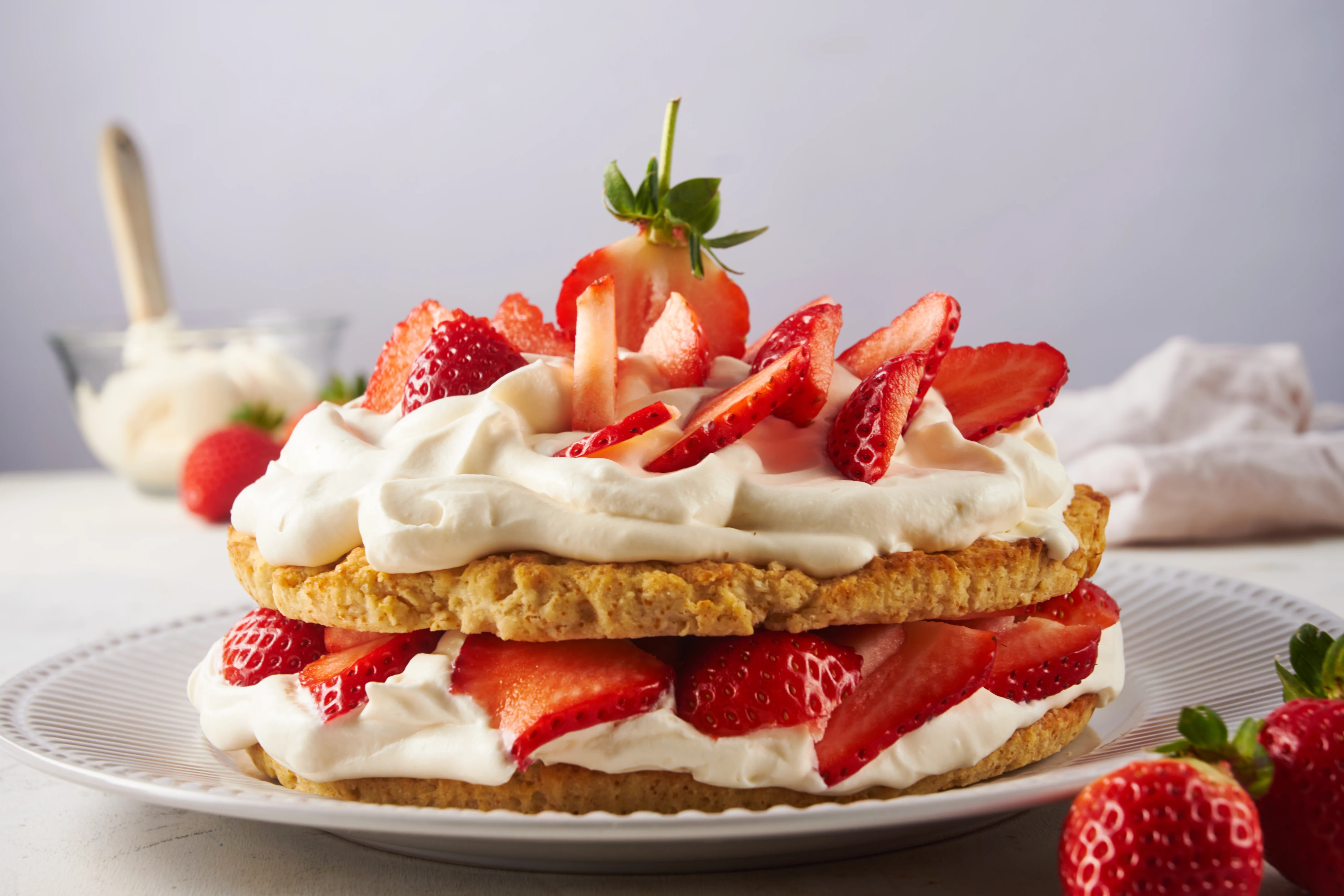Springtime Strawberry Shortcake | Holy Recipe