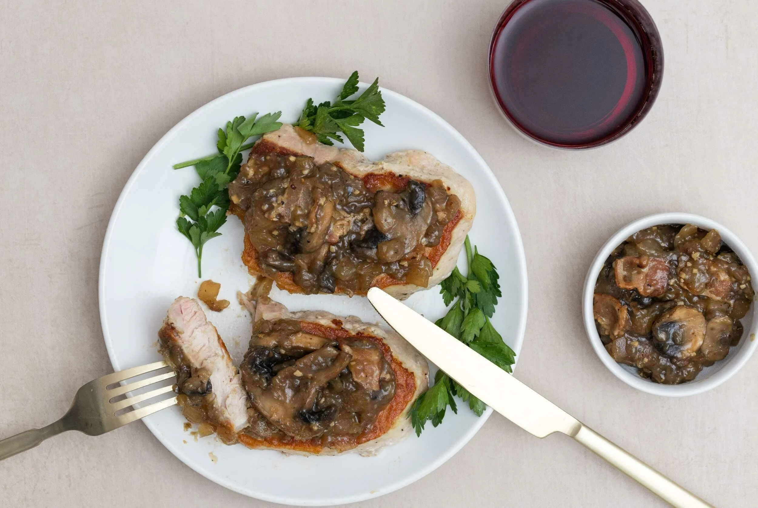 Royal Pork Marsala | Holy Recipe