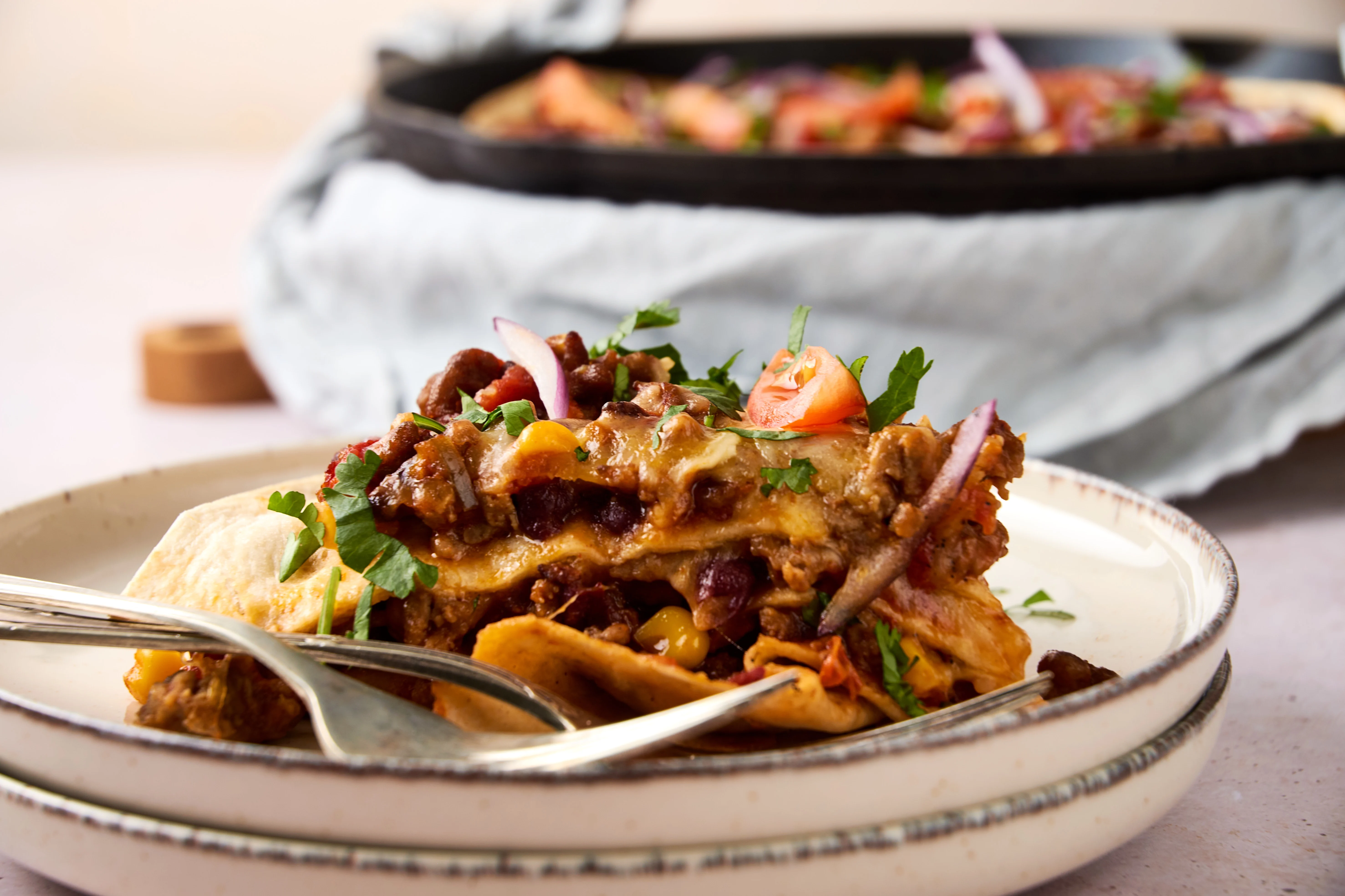 Texas Cowboy Tortilla Stack | Command Cooking