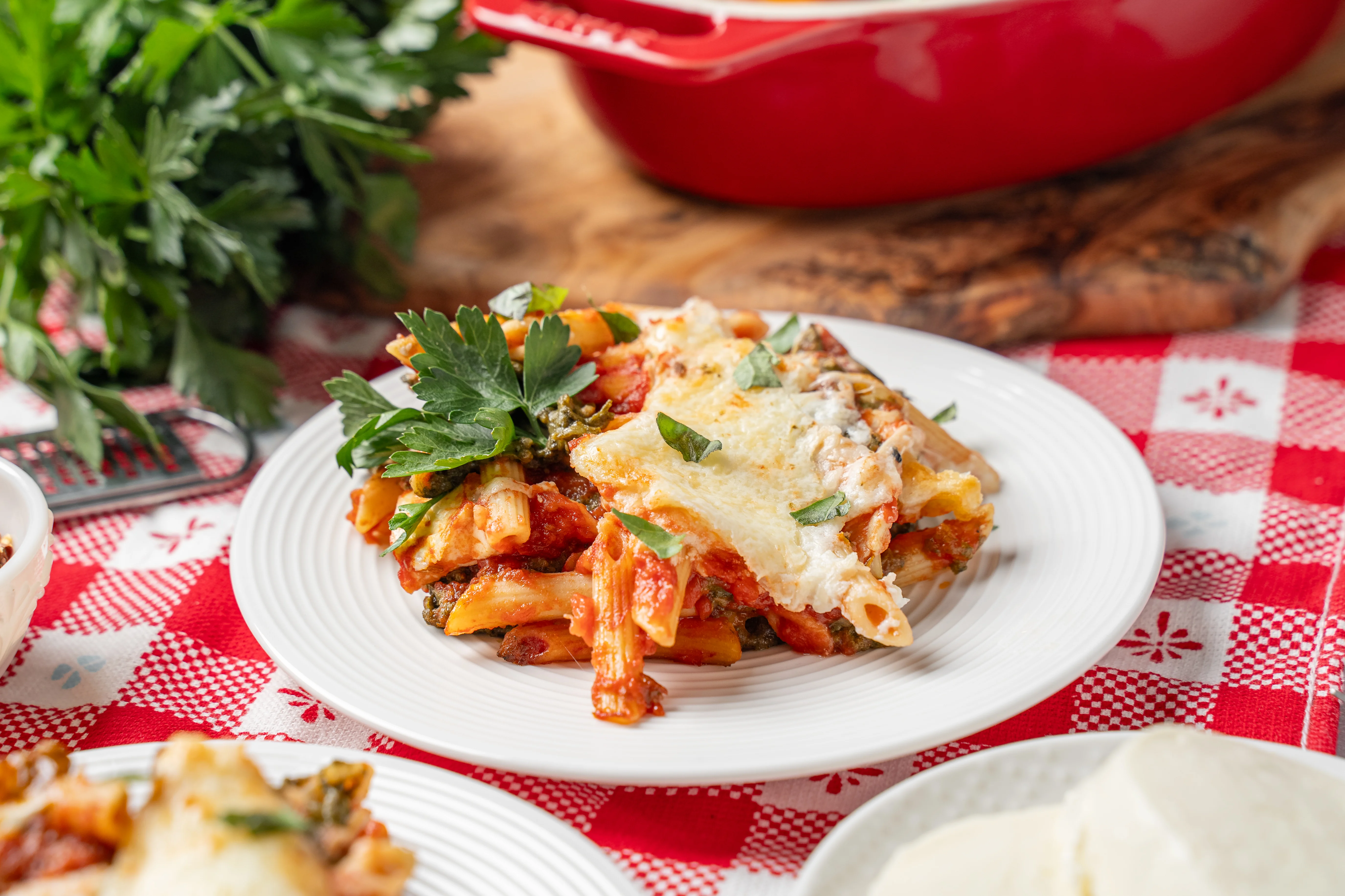 Cheesy Baked Penne | Big Recipe