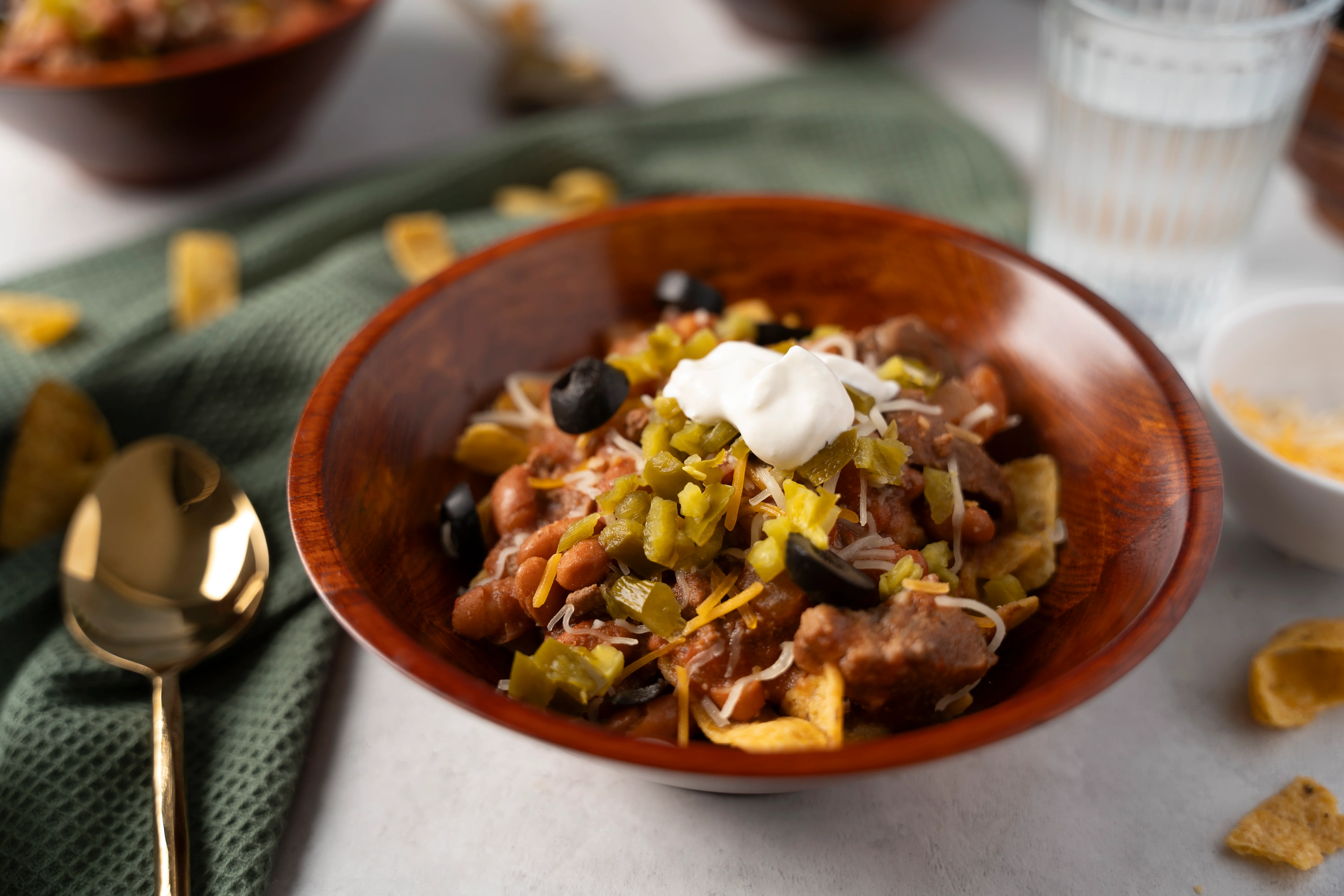 Slow Cooker Frito Pie | Command Cooking