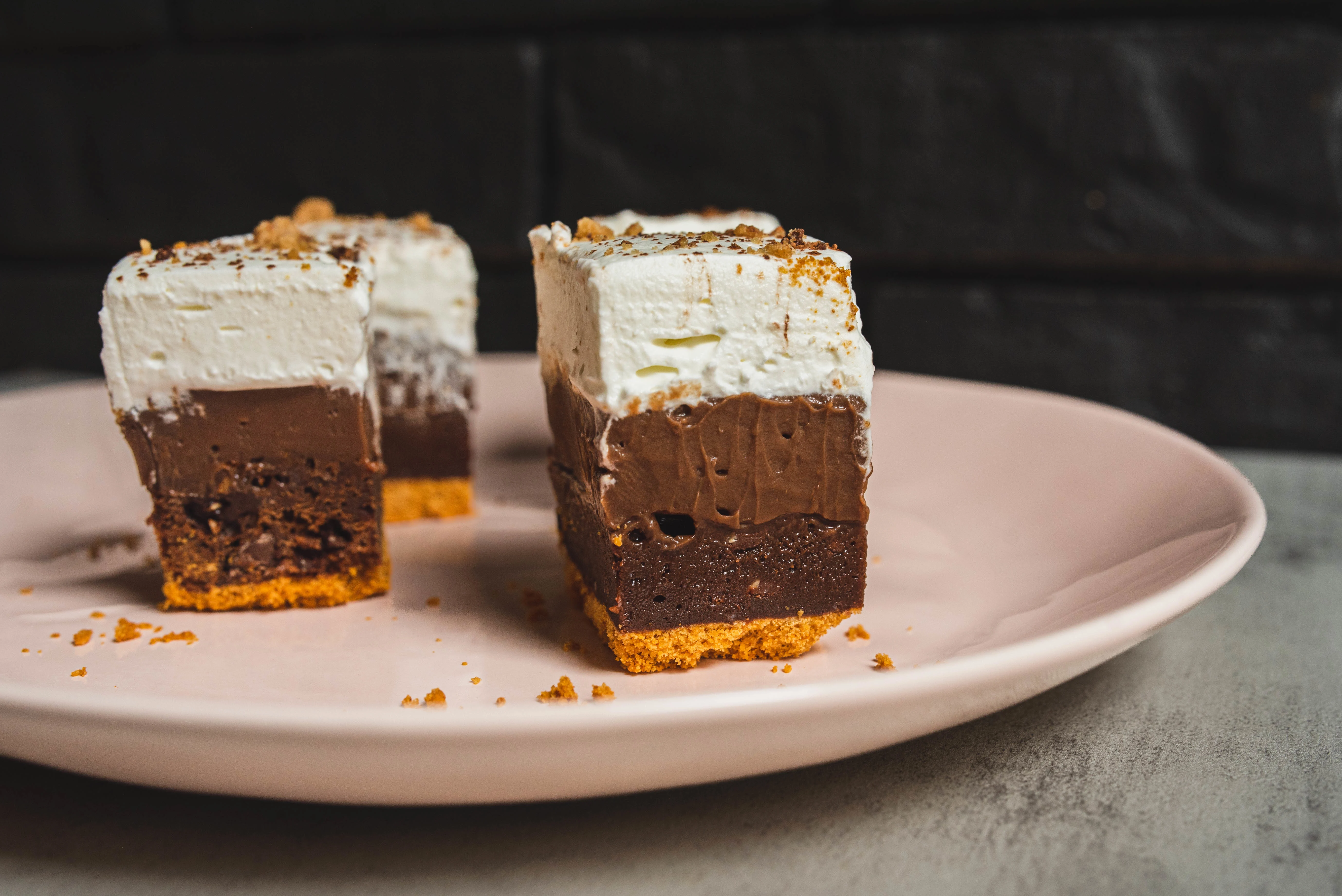 Stack-of-Mud Bars | Mama's Cooking