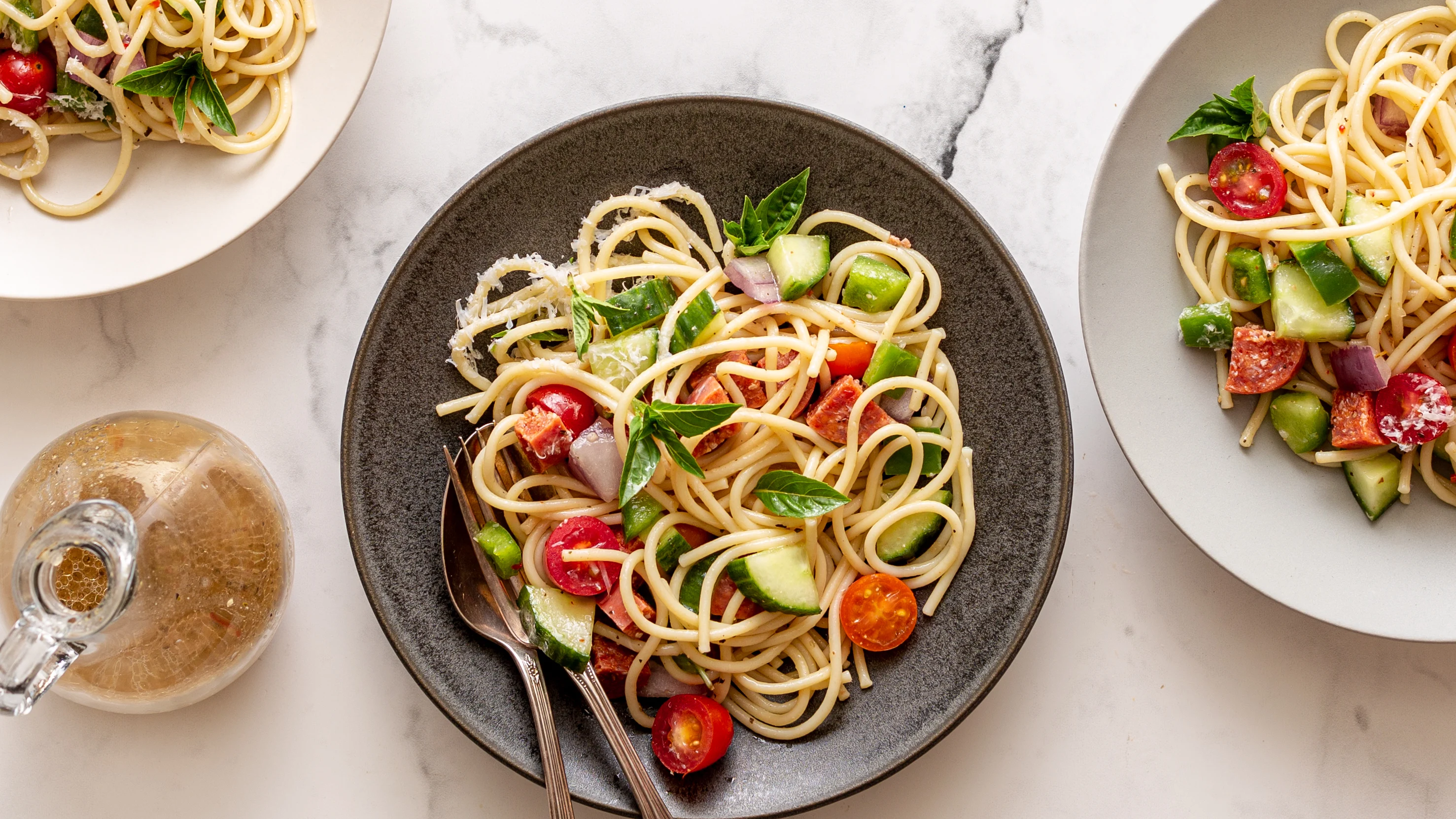 Spaghetti Salad | Command Cooking