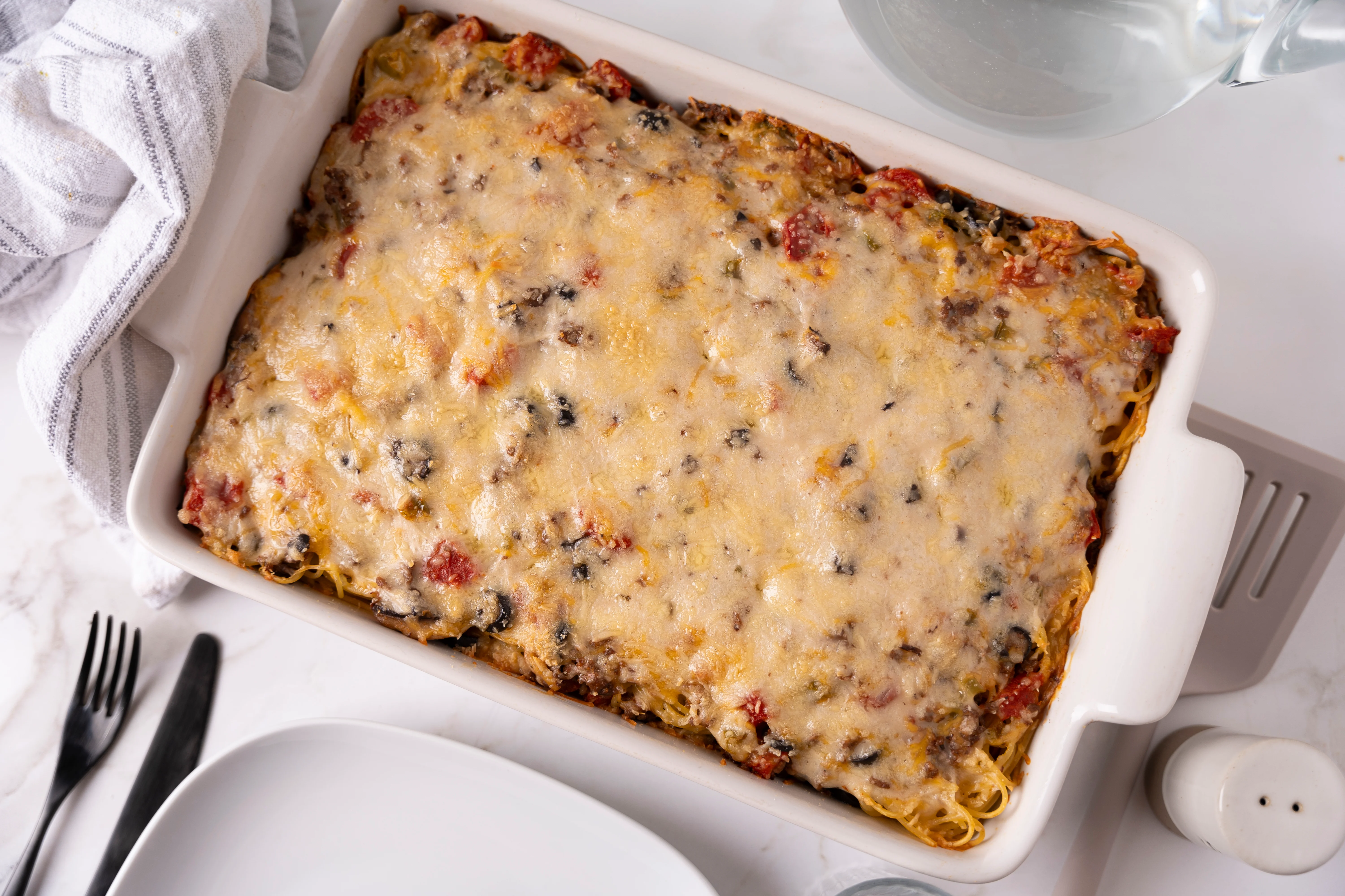 Cheesy Baked Spaghetti | Holy Recipe