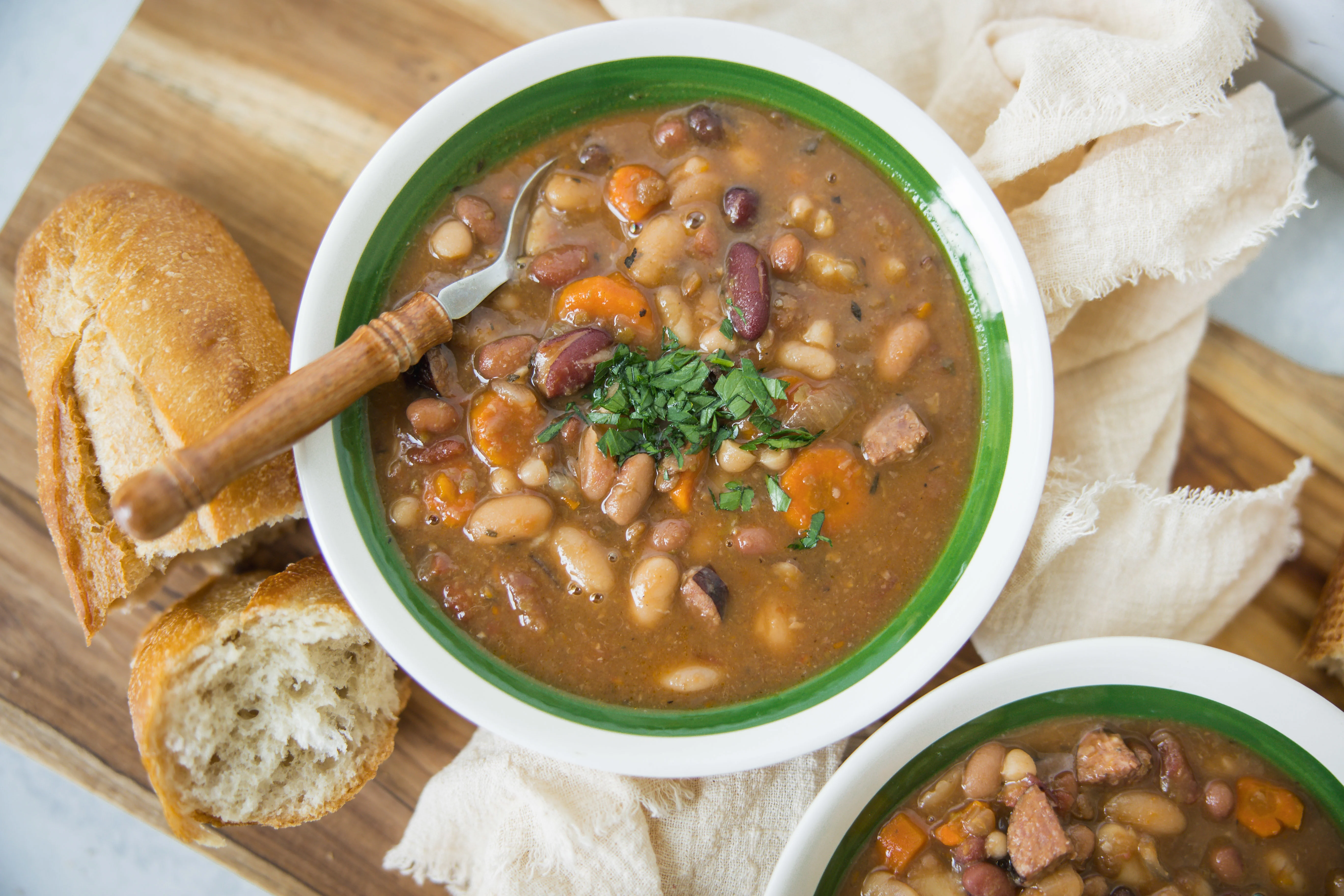 Slow Cooked 15 Bean Soup | Holy Recipe