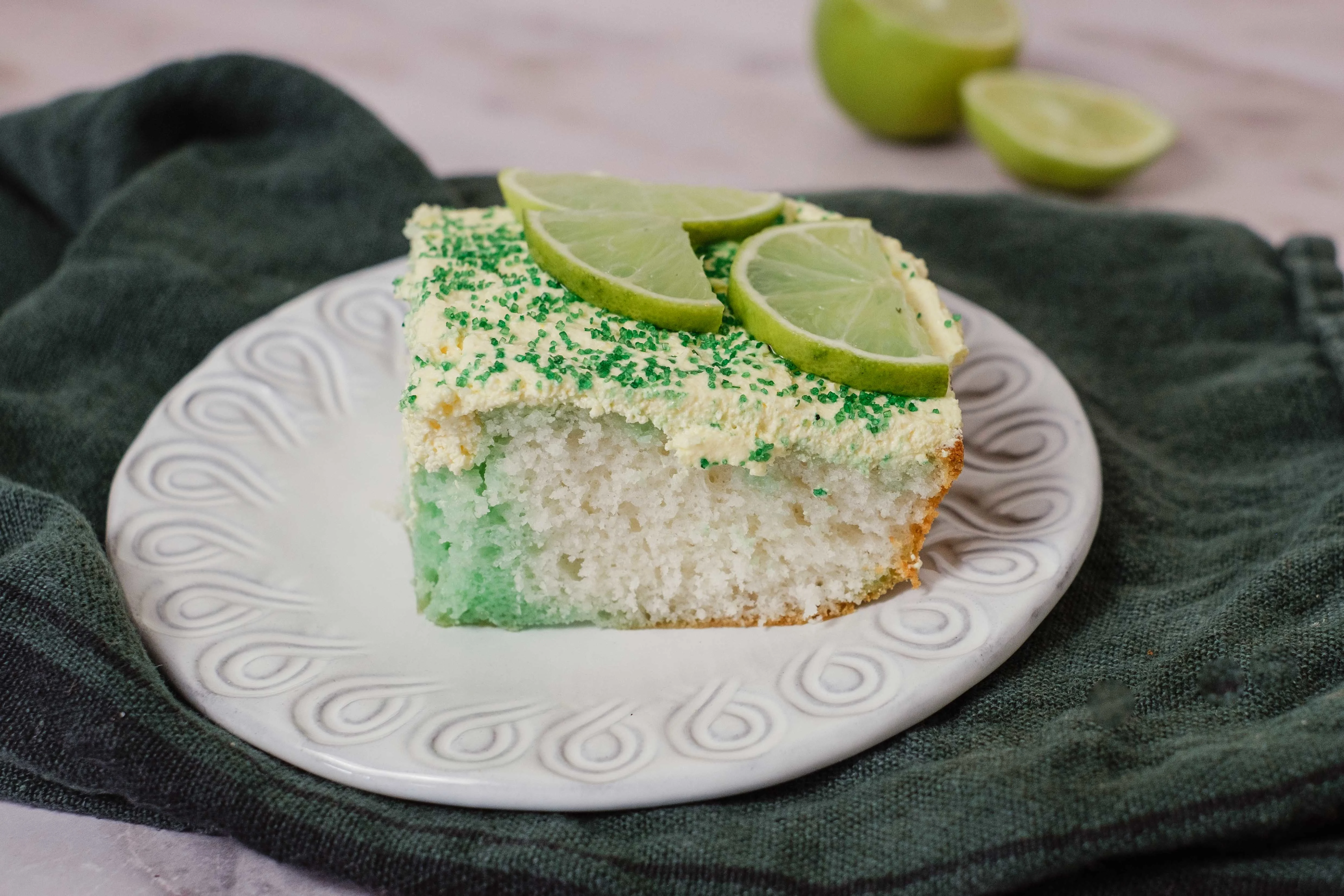 Lime Poke Cake | Mama's Cooking
