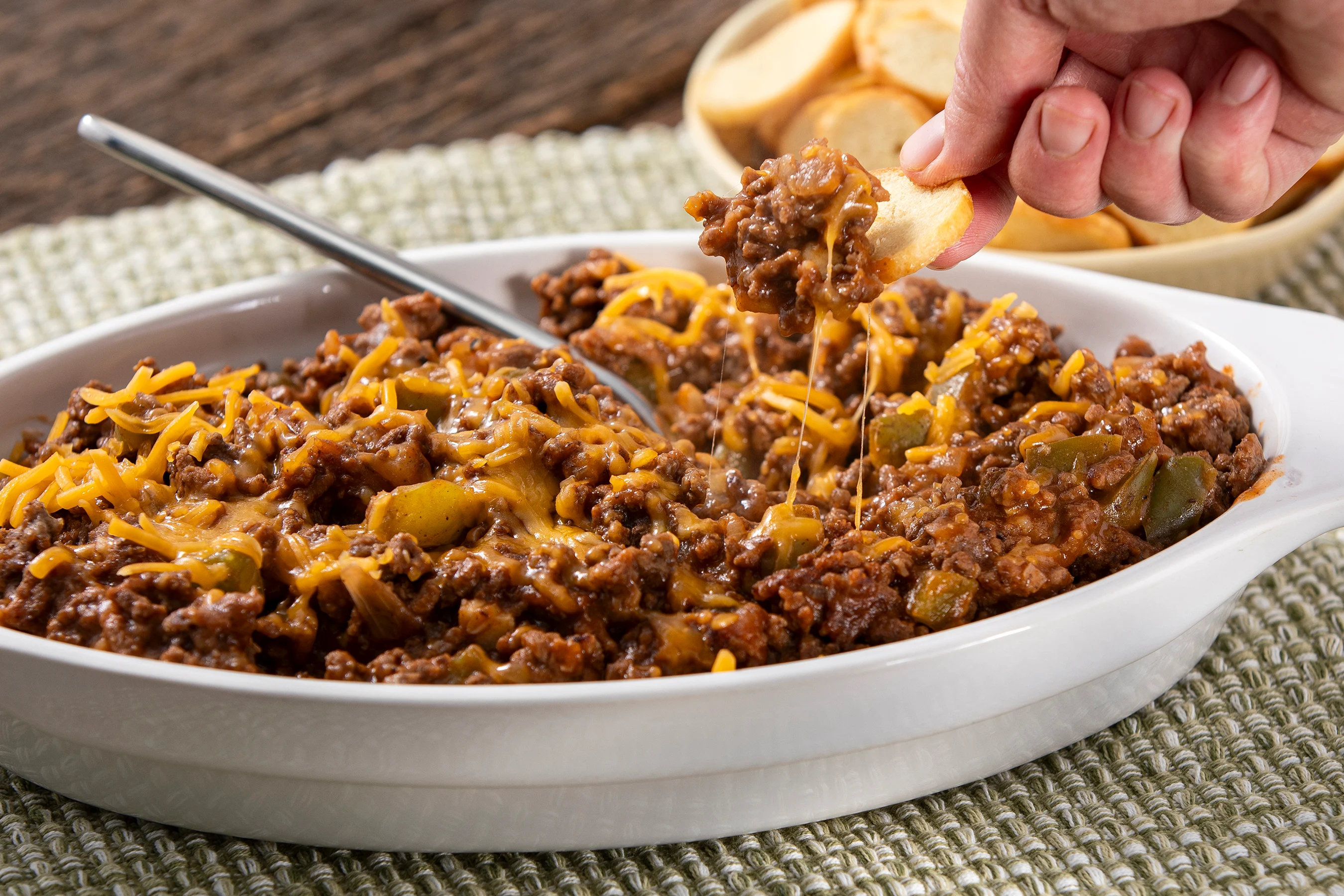 Midwest Sloppy Joe Dip | Command Cooking
