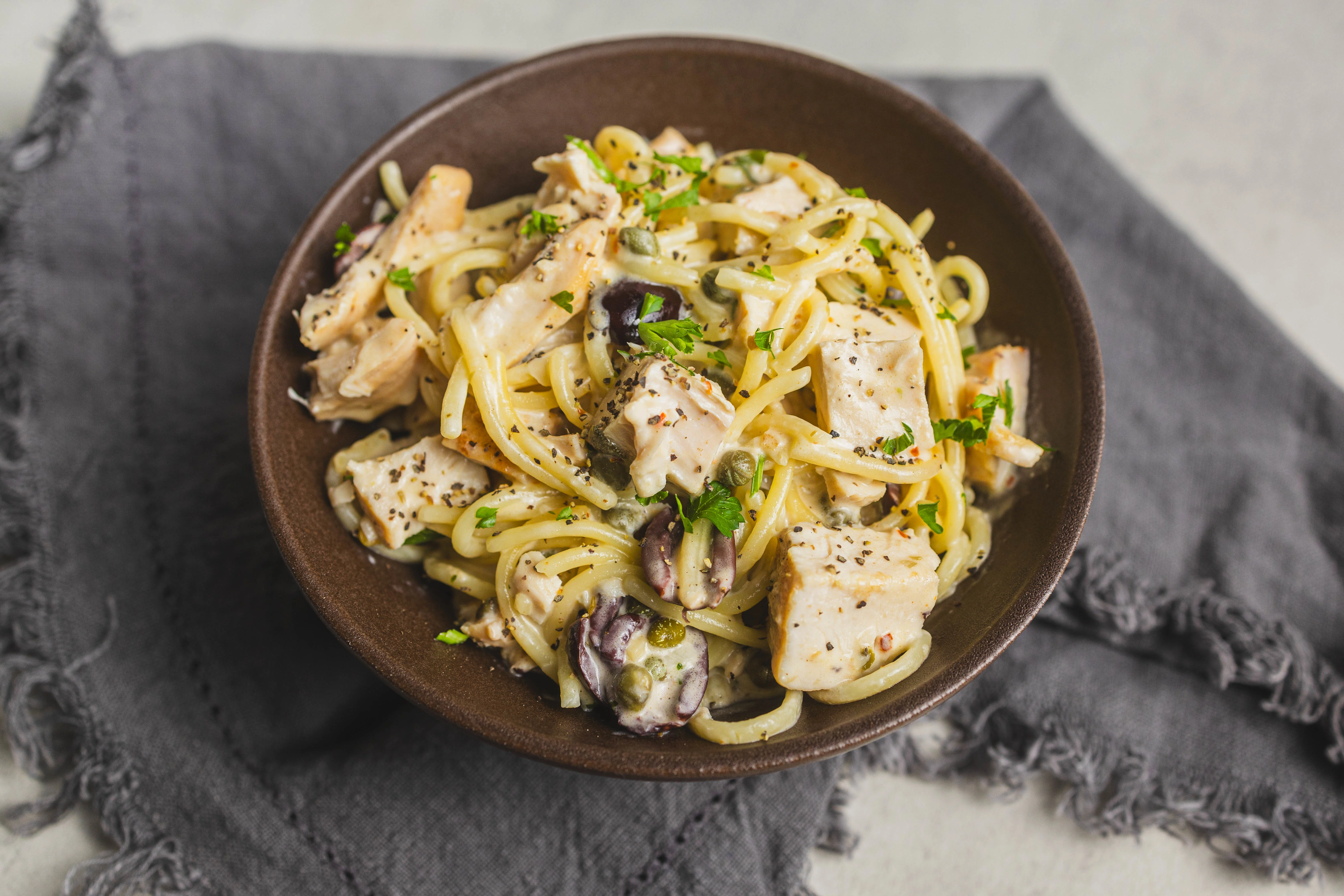 One-Pot Mediterranean Chicken Pasta | Holy Recipe