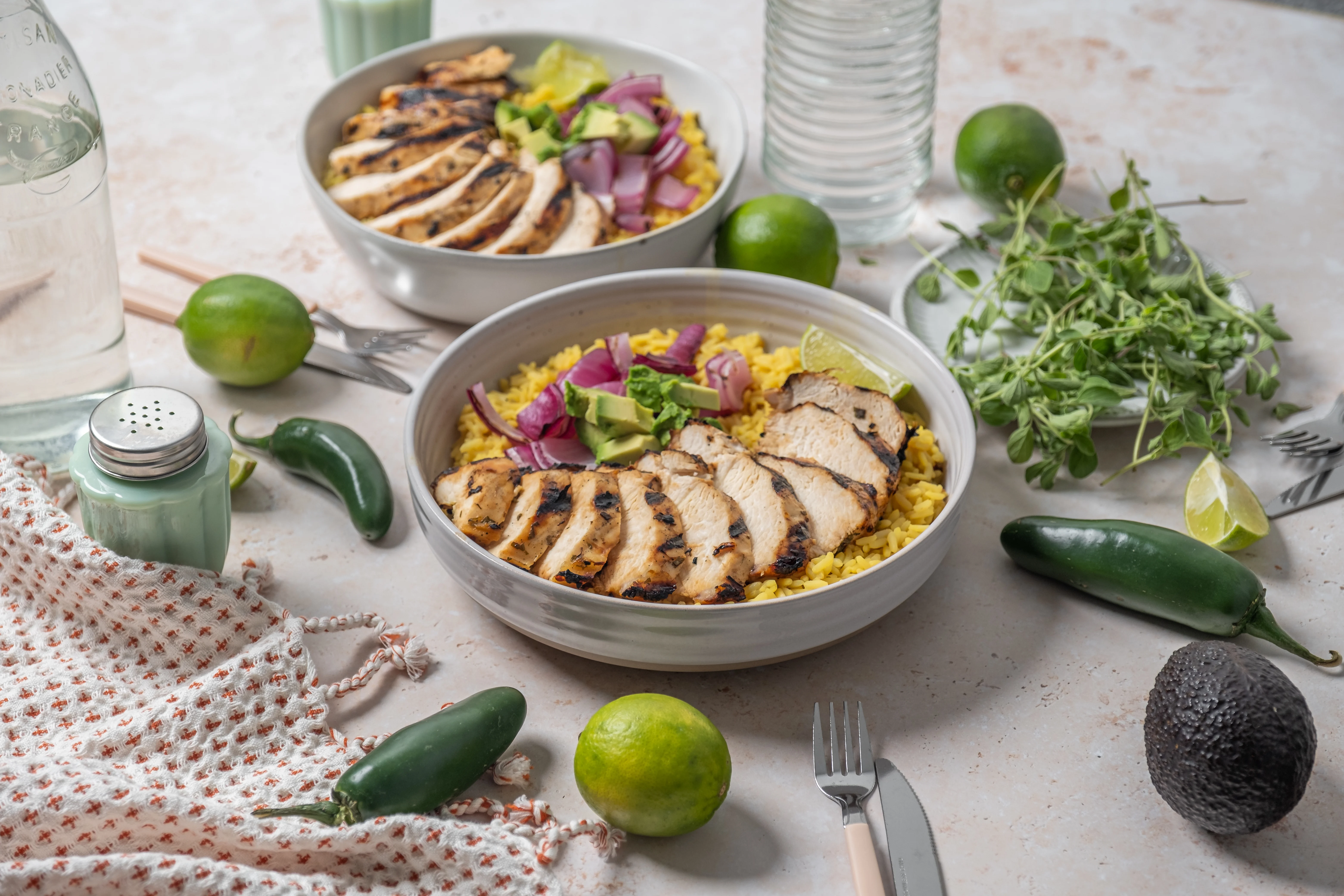 Mojo Chicken Bowl | Heartland Cooking