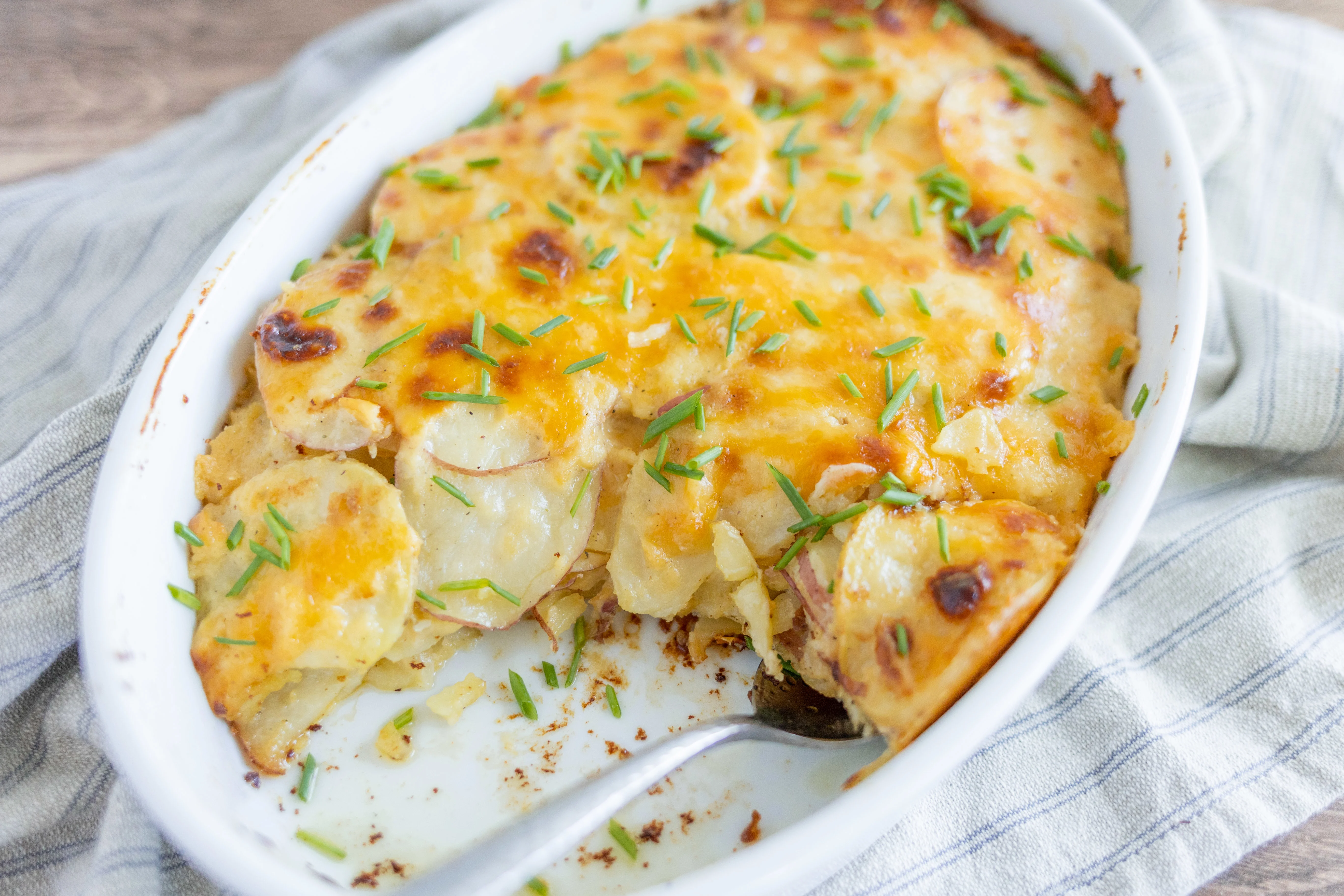 Three-Cheese Potatoes | Holy Recipe